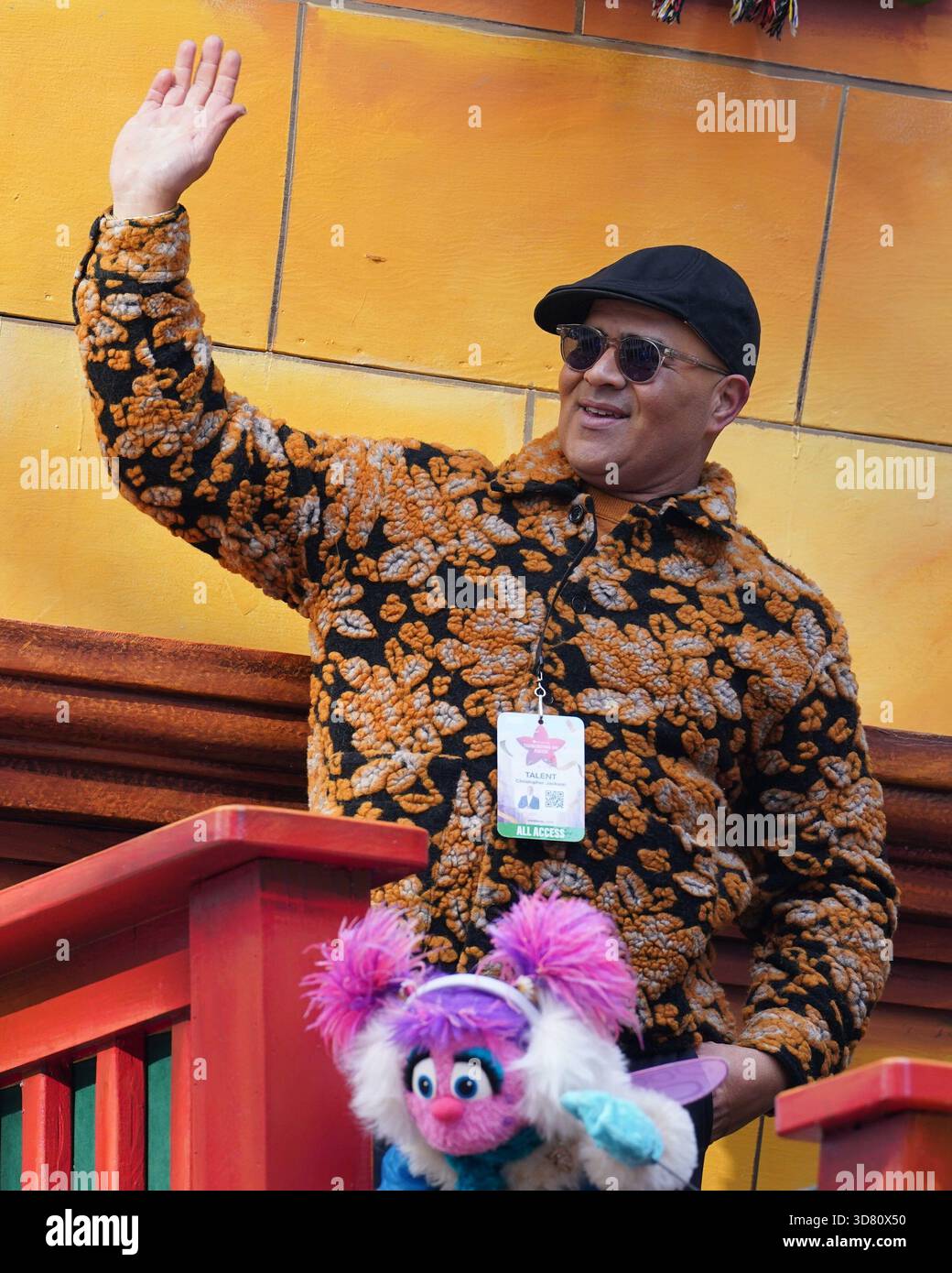 Christopher Jackson out and about for Macy's Thanksgiving Day Parade ...