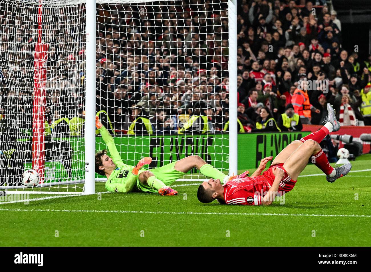 27th November 2025; The City Ground, Nottingham, England; UEFA Europa ...