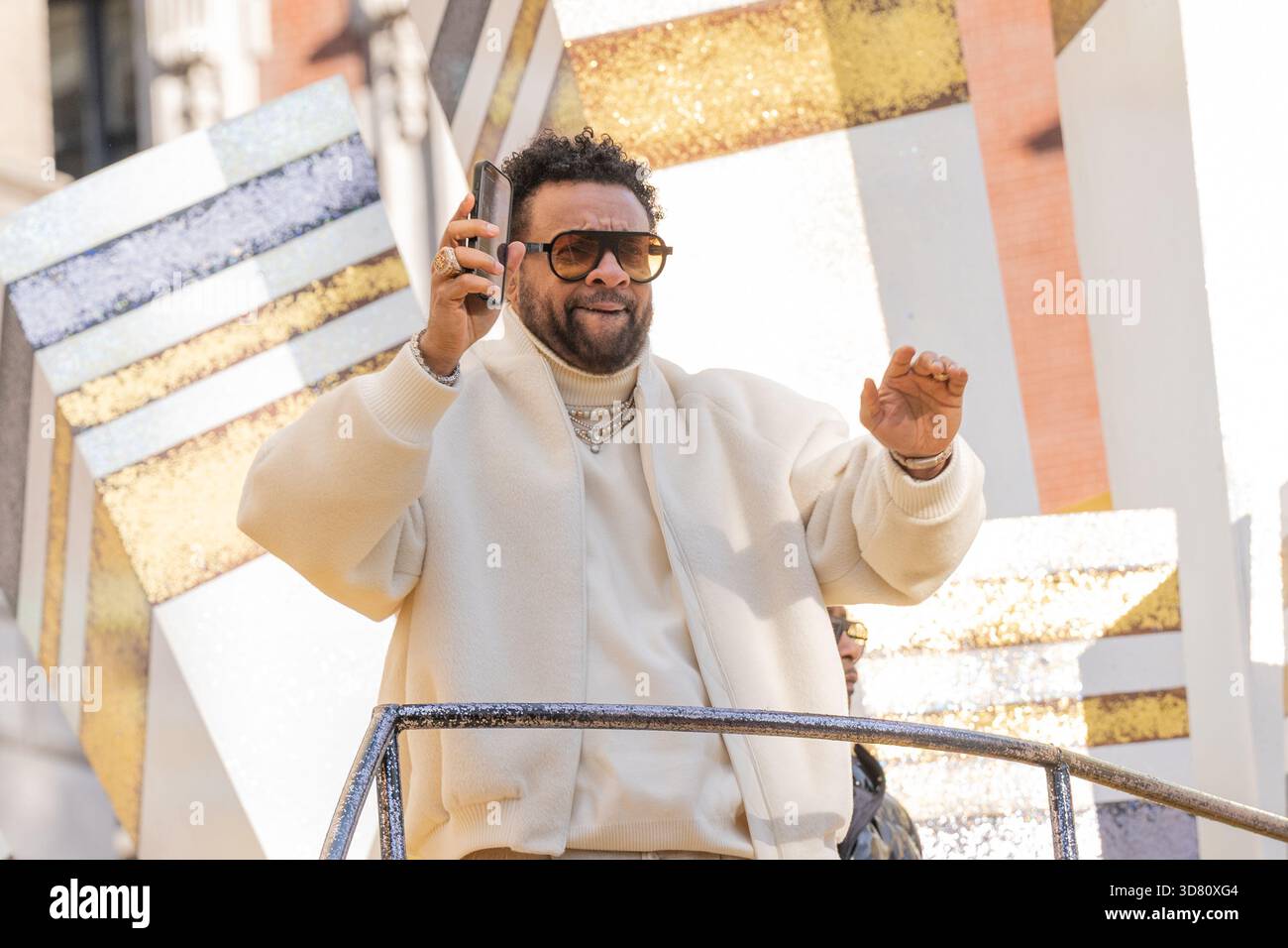 Shaggy rides on float during 99th annual 2025 Macy's Thanksgiving Day ...