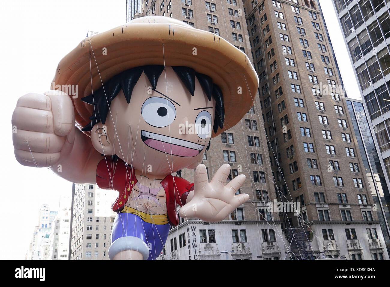 Monkey D. Luffy, Balloon out and about for Macy's Thanksgiving Day ...