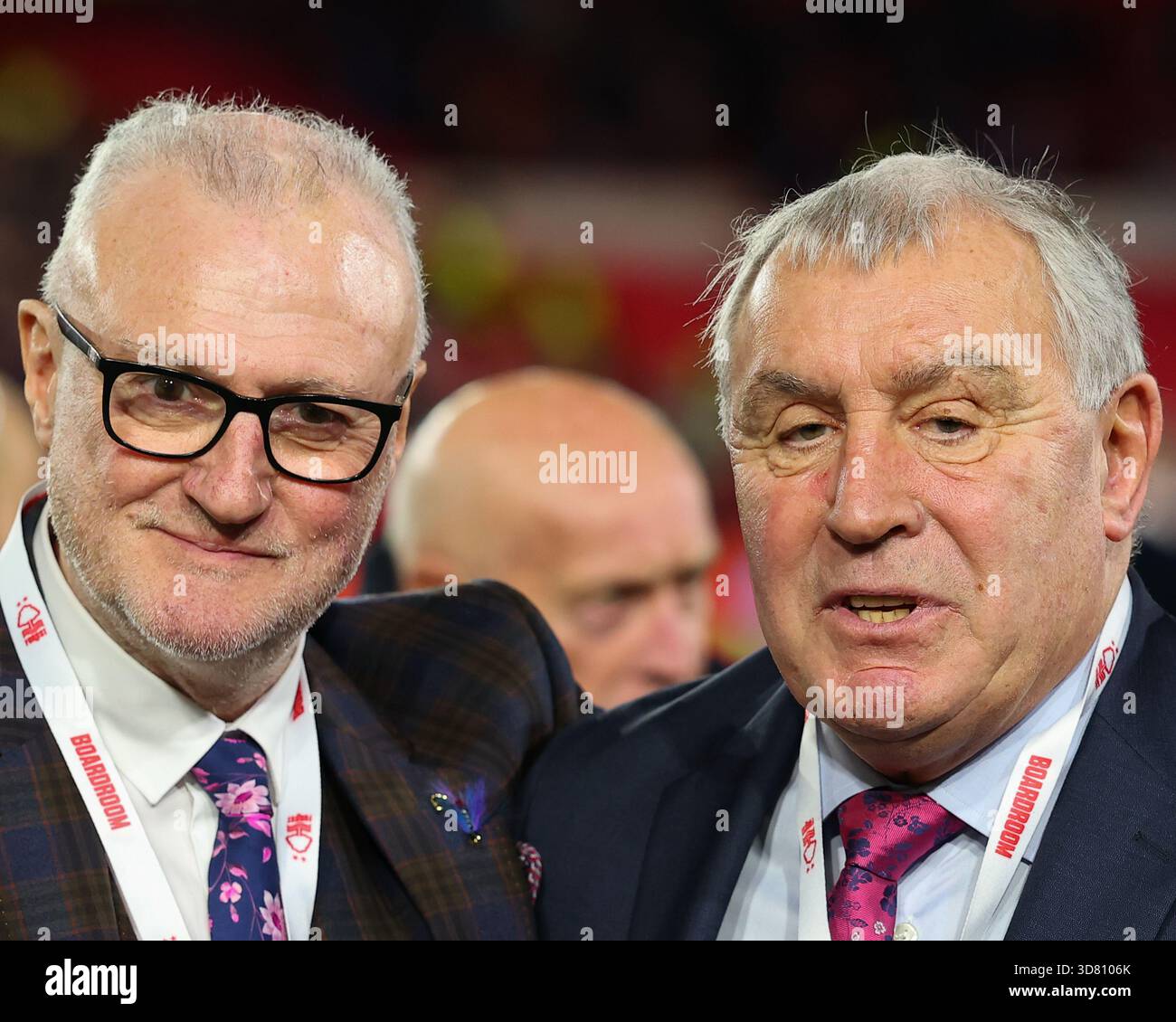 Garry Birtles and Peter Stilton during the UEFA Europa League League ...