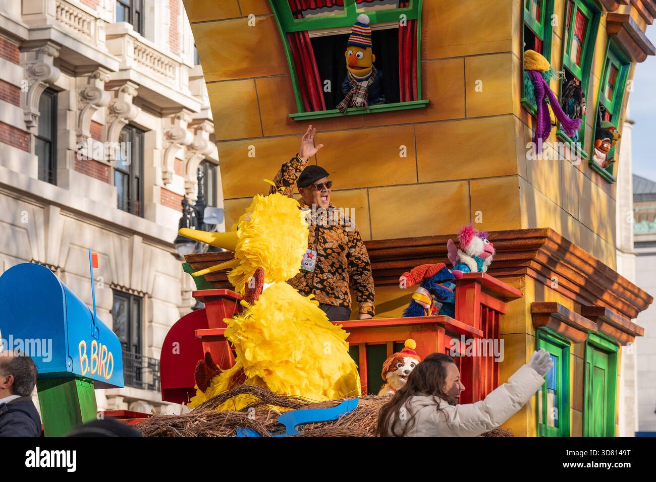 Christopher Jackson rides on float during 99th annual 2025 Macy's ...