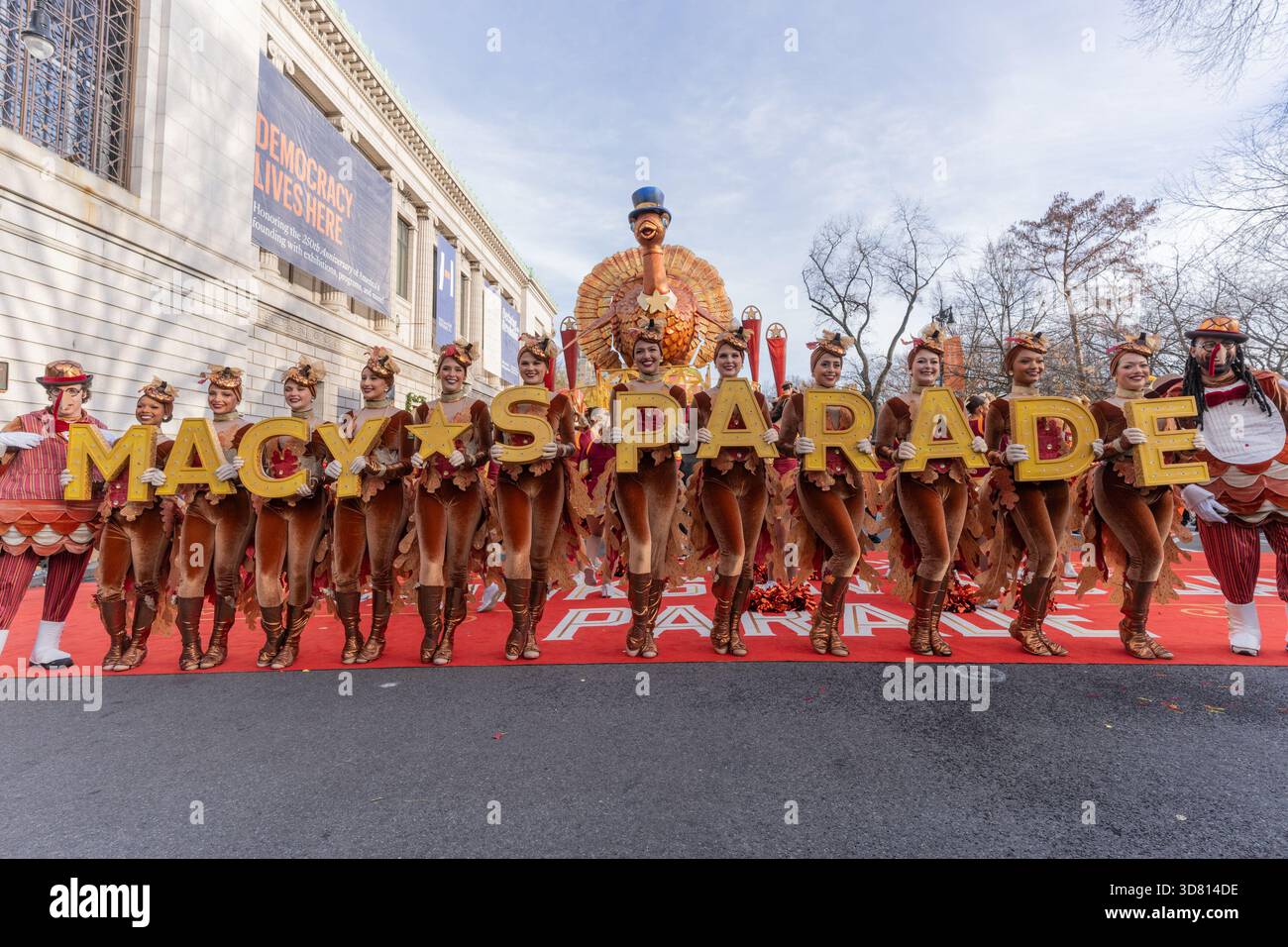 Atmosphere during 99th annual 2025 Macy's Thanksgiving Day Parade in ...