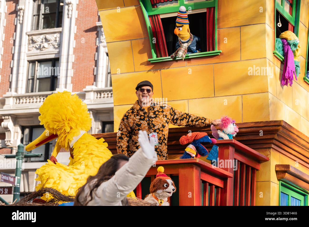 Christopher Jackson rides on float during 99th annual 2025 Macy's ...