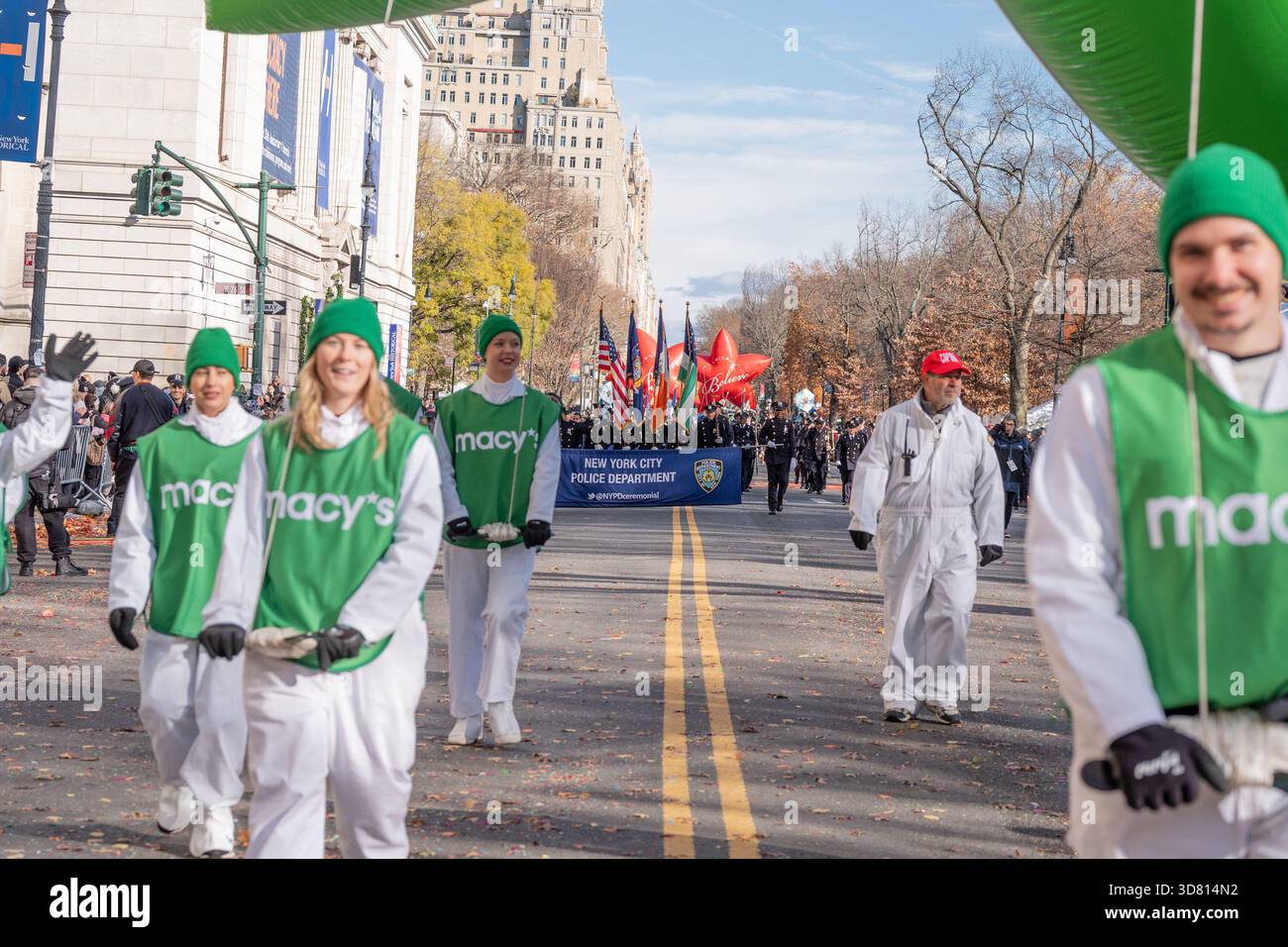 Atmosphere during 99th annual 2025 Macy's Thanksgiving Day Parade in ...