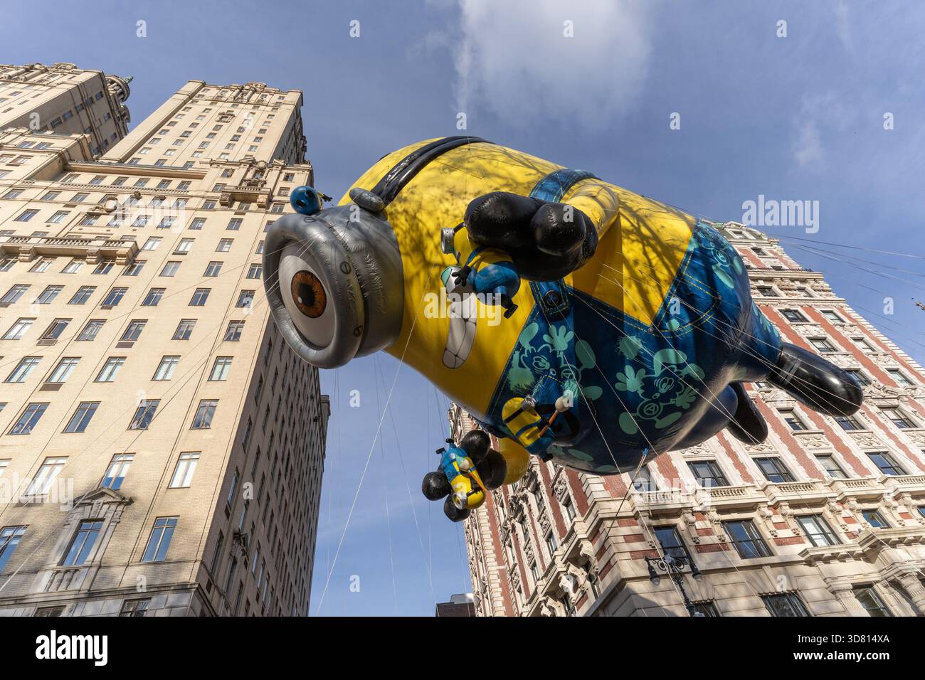 Stuart The Minion giant balloon flown during 99th annual 2025 Macy's ...