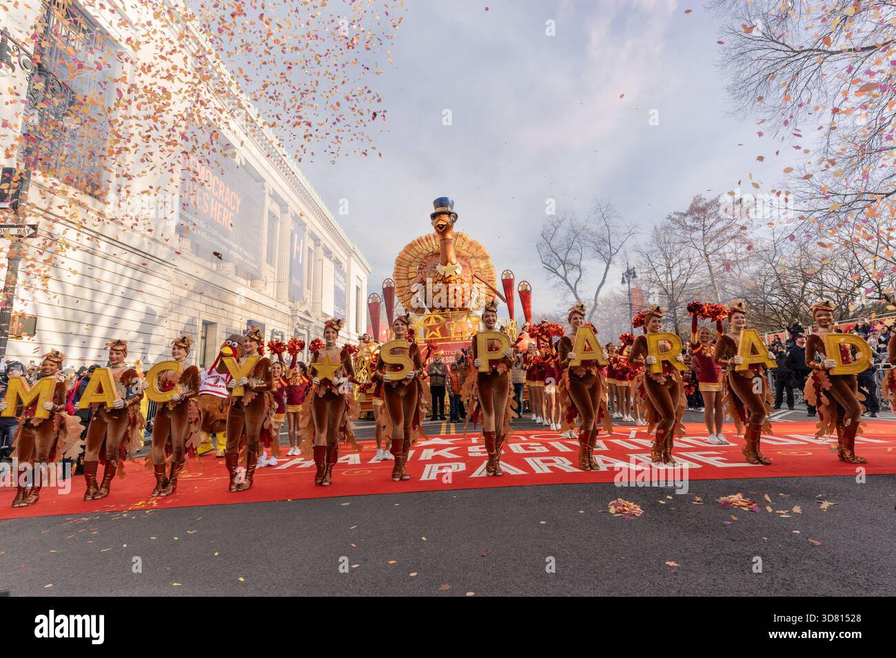 Atmosphere during 99th annual 2025 Macy's Thanksgiving Day Parade in ...
