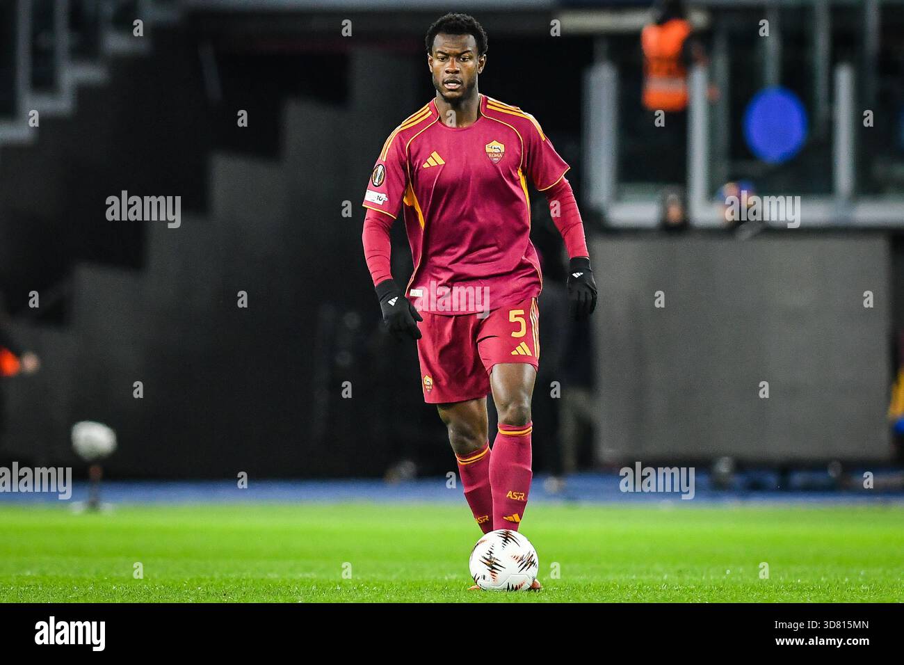 Evan NDICKA of AS Roma during the UEFA Europa League, League phase, MD5 ...