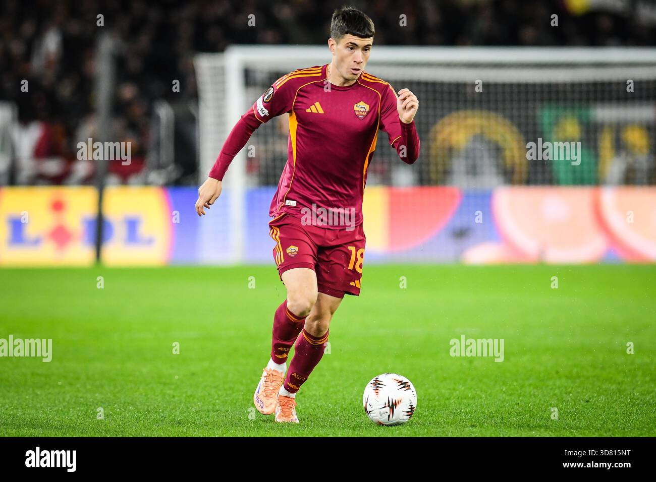 Matias SOULE of AS Roma during the UEFA Europa League, League phase ...