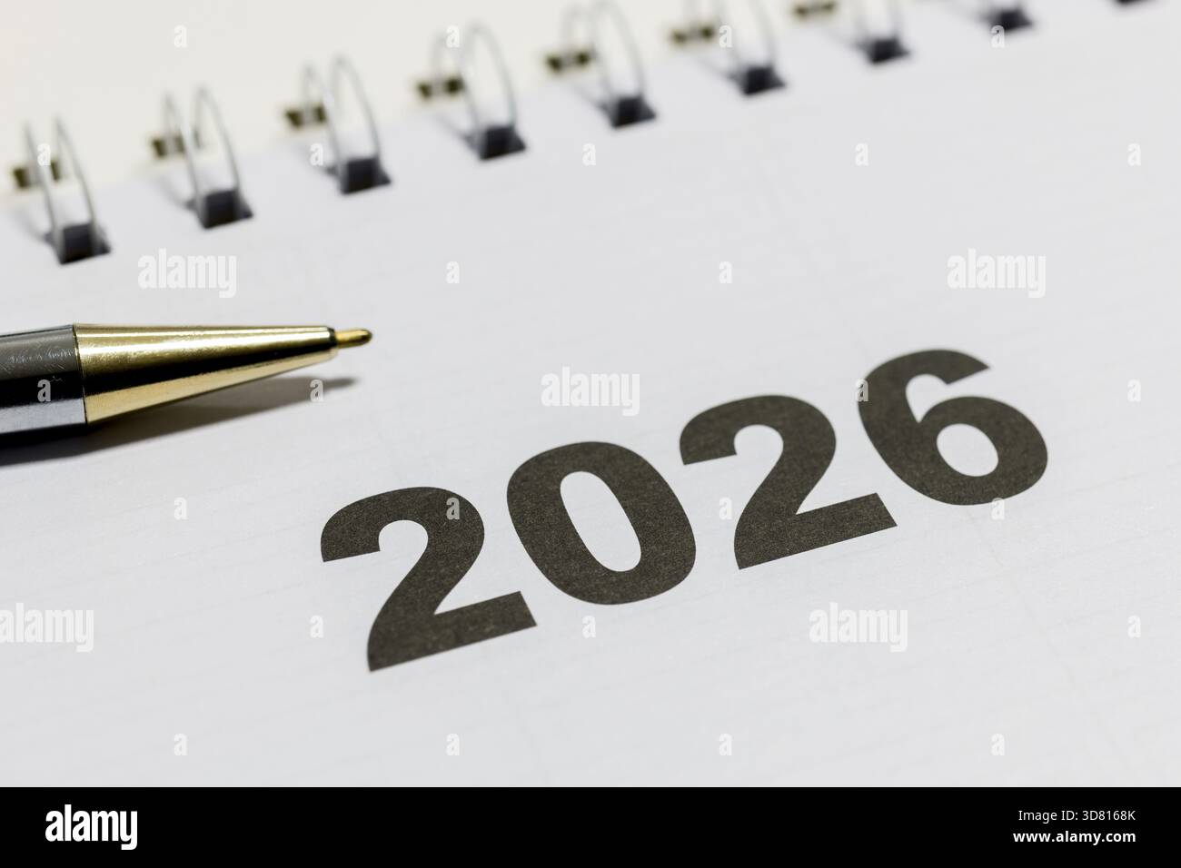 One page calendar 2026 hi-res stock photography and images - Alamy