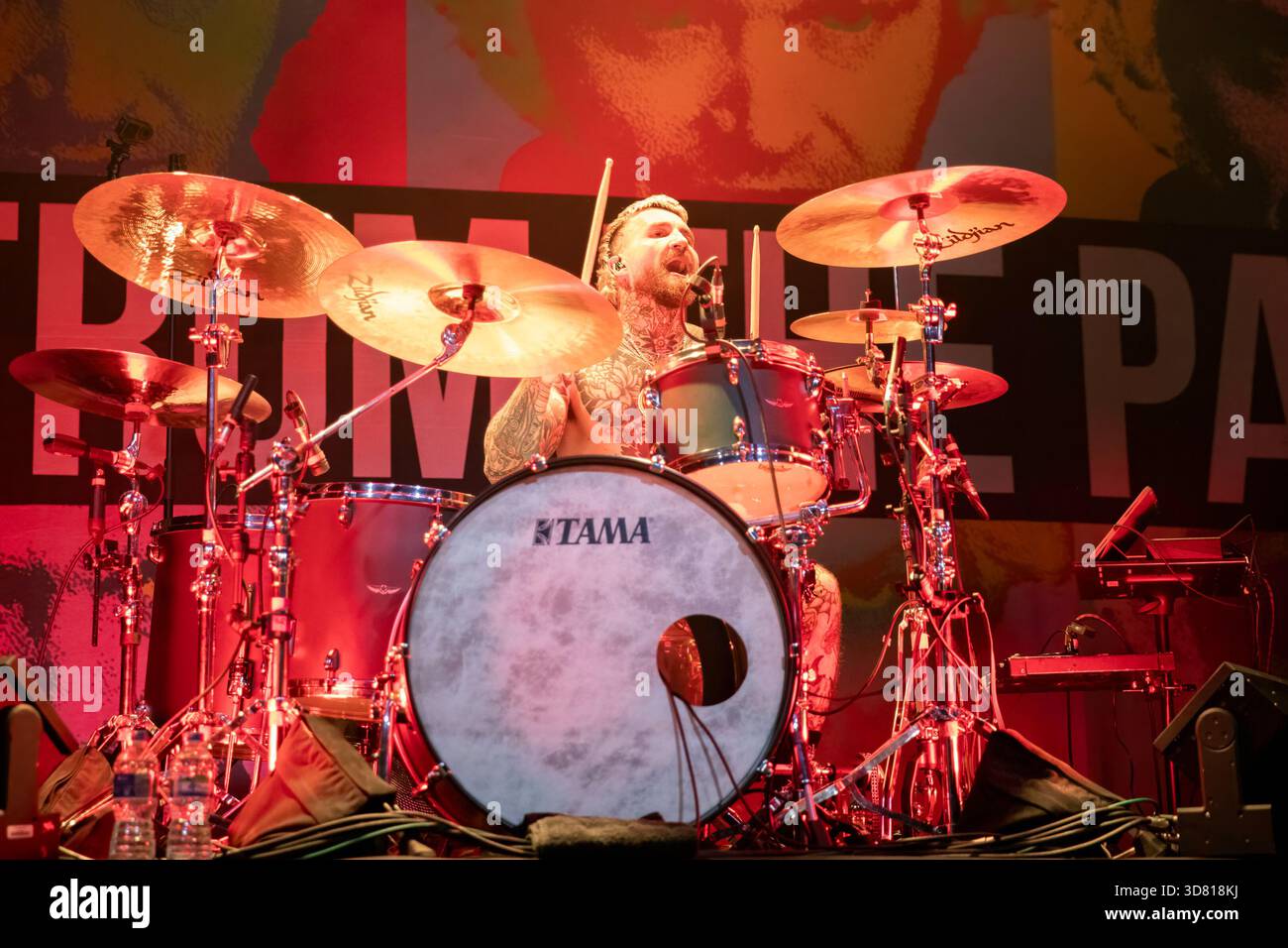 Manchester, England, 27th November, 2025. Stray From The Path playing ...