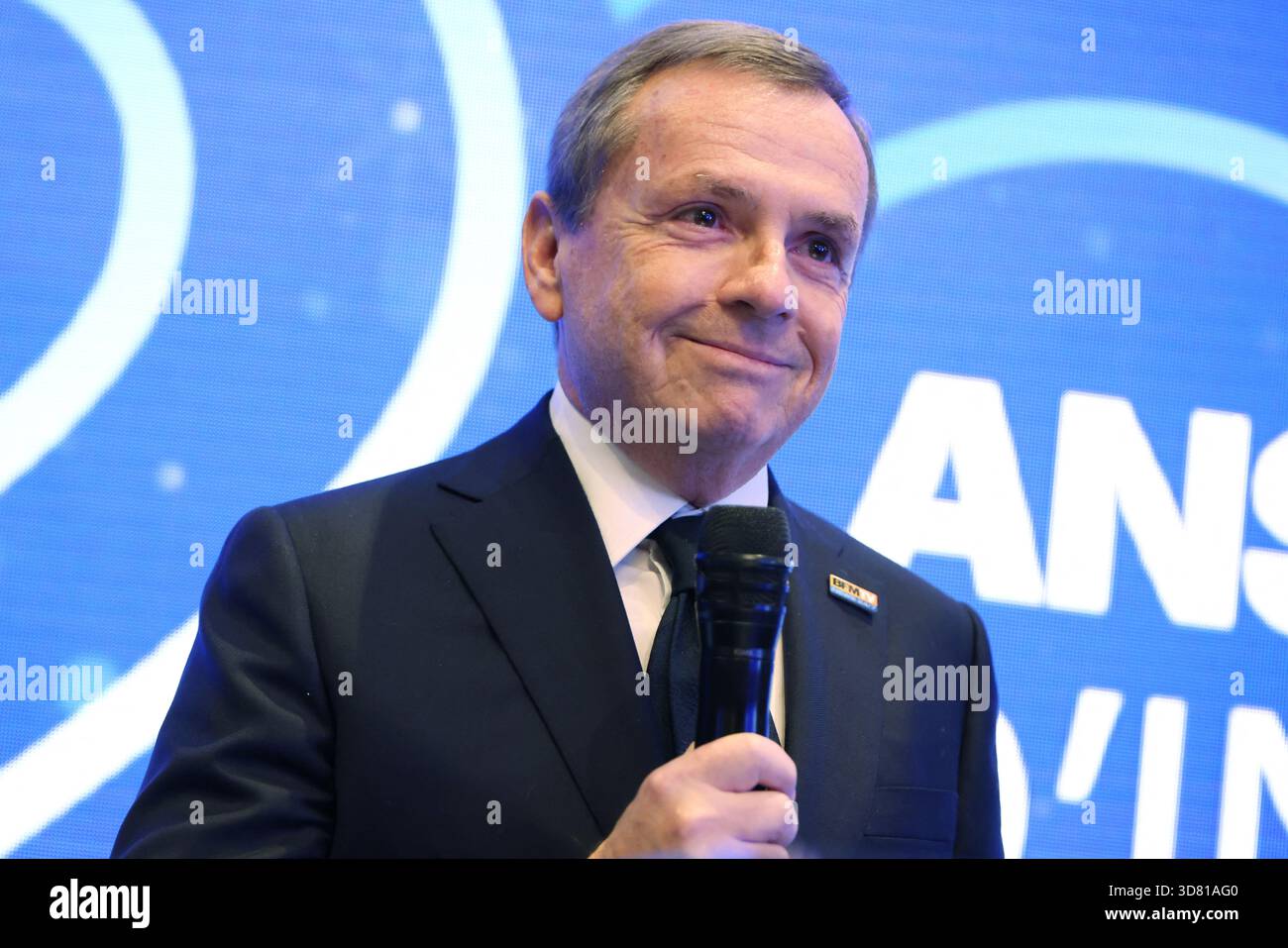 Exclusive - Alain Weill attends 20th Anniversary of BFMTV in Paris ...