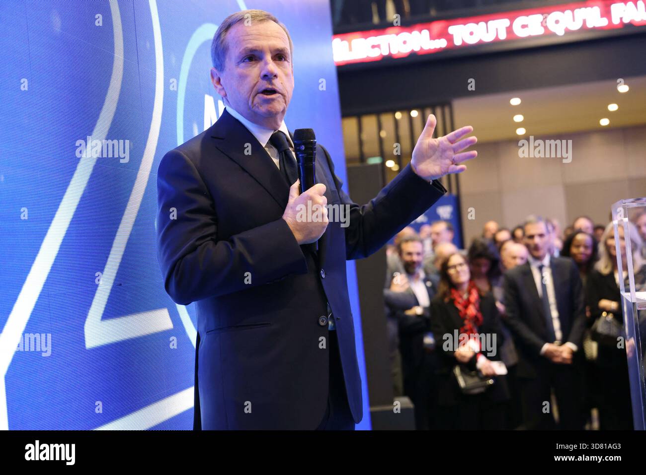 Exclusive - Alain Weill attends 20th Anniversary of BFMTV in Paris ...
