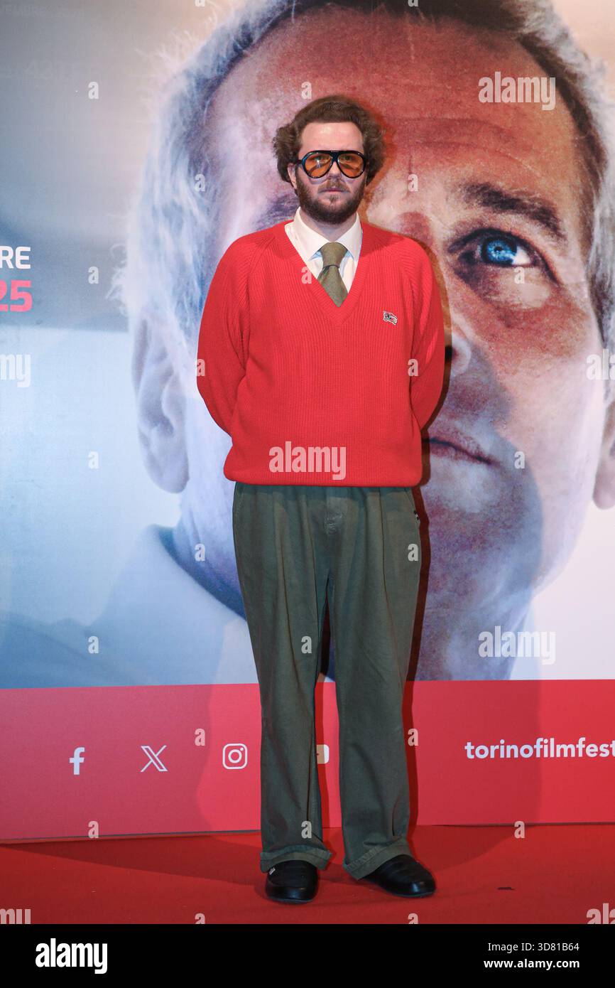 Gabriele Berti attends the photocall on Day 7 of the 43rd Turin Film ...