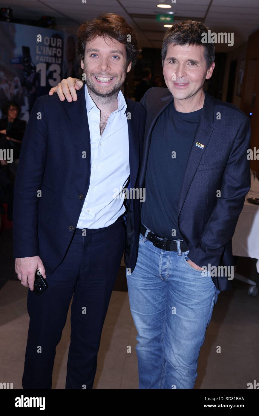 Exclusive - Benjamin Duhamel and Thomas Sotto attends 20th Anniversary ...