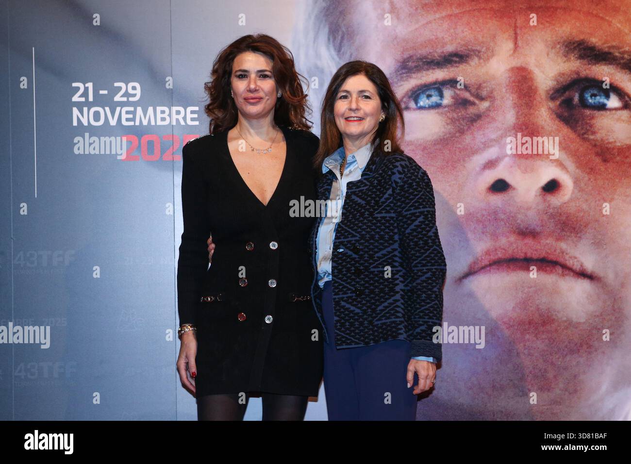 Lucy De Crescenzo and Laurentina Guidotti attend the photocall on Day 7 ...