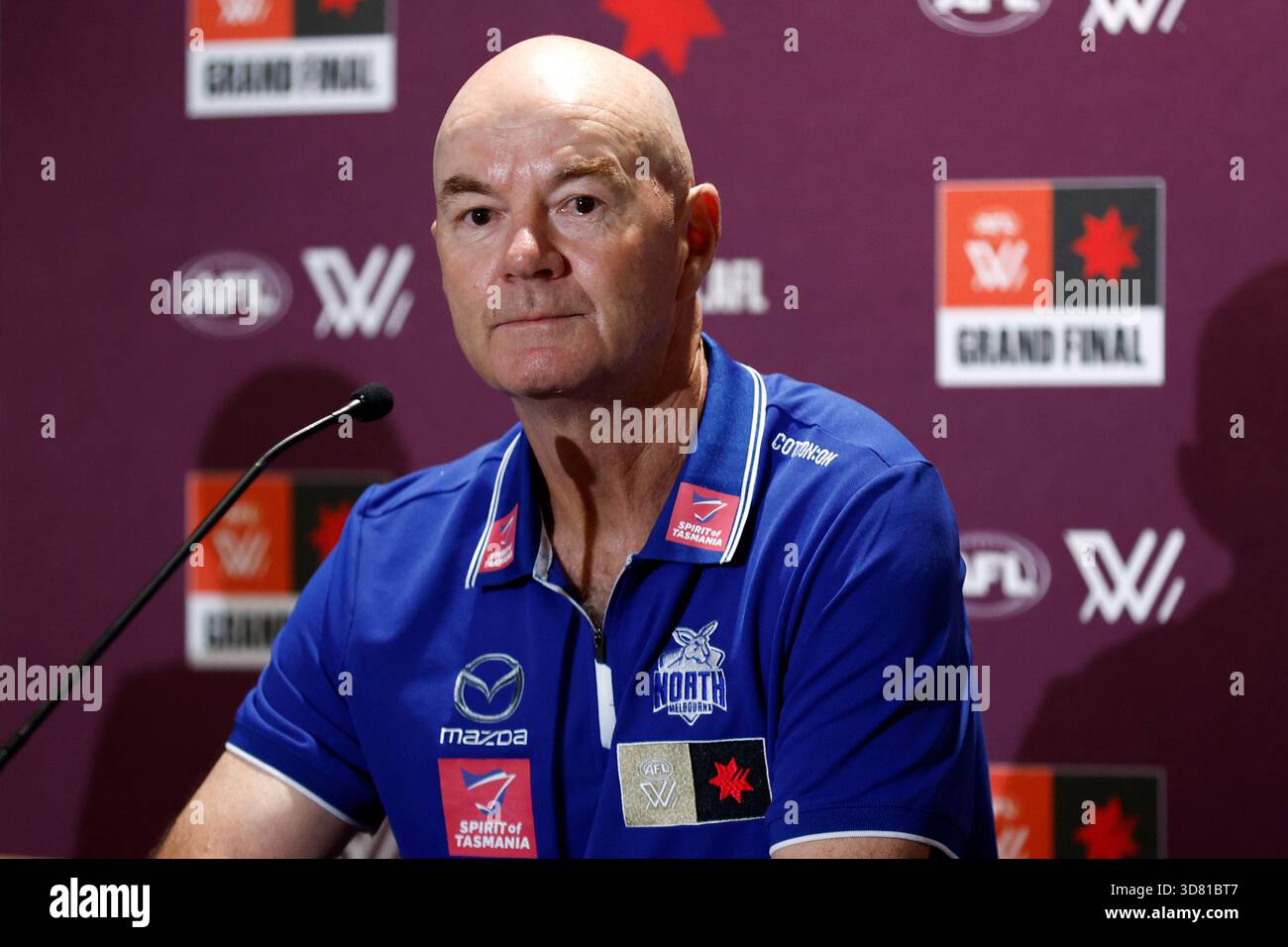 Senior Coach of the Kangaroos, Craig Starcevich, Senior speaks to media ...