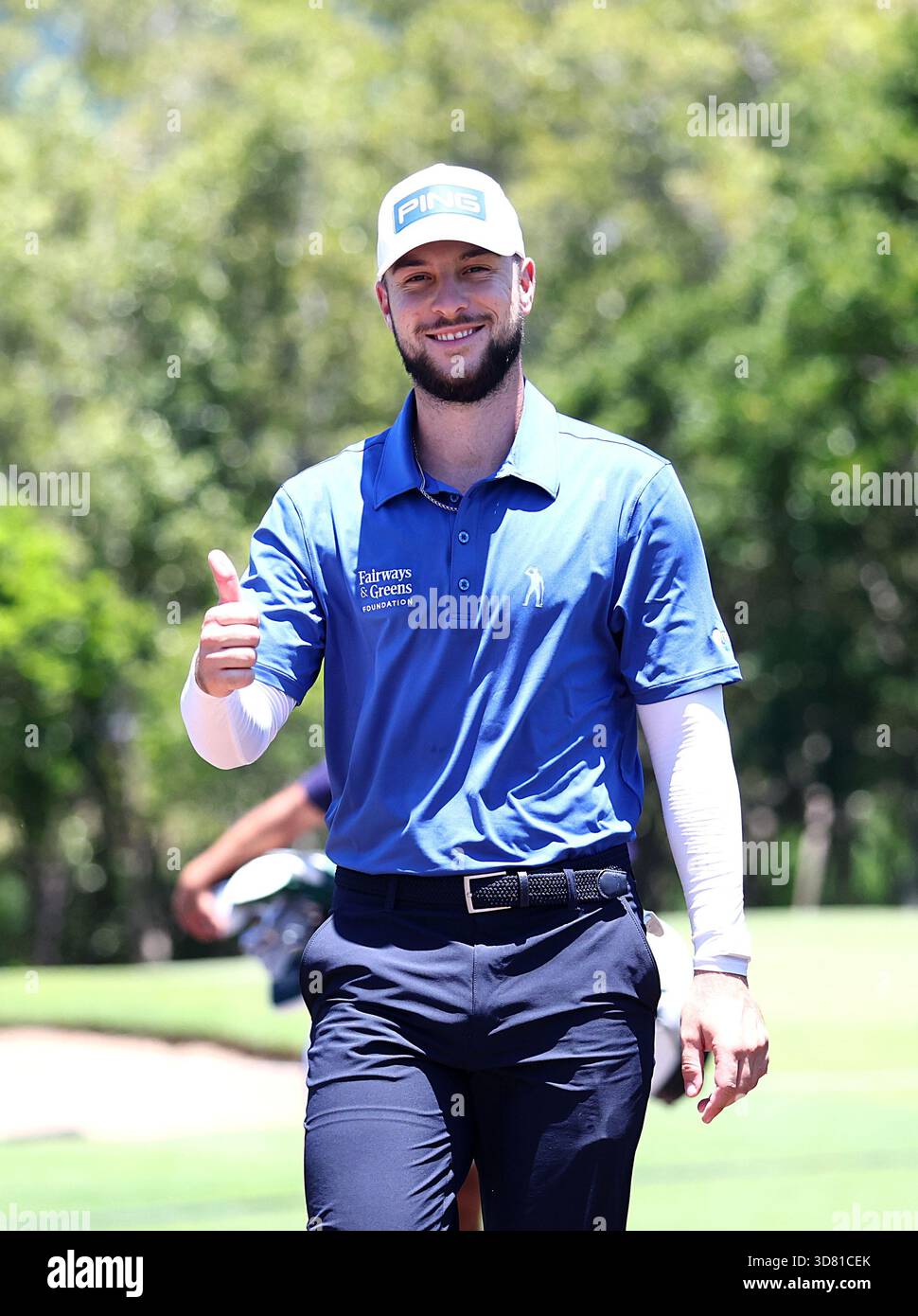 Rocco Repetto Taylor on the 9th hole during the 2nd Round of the ...