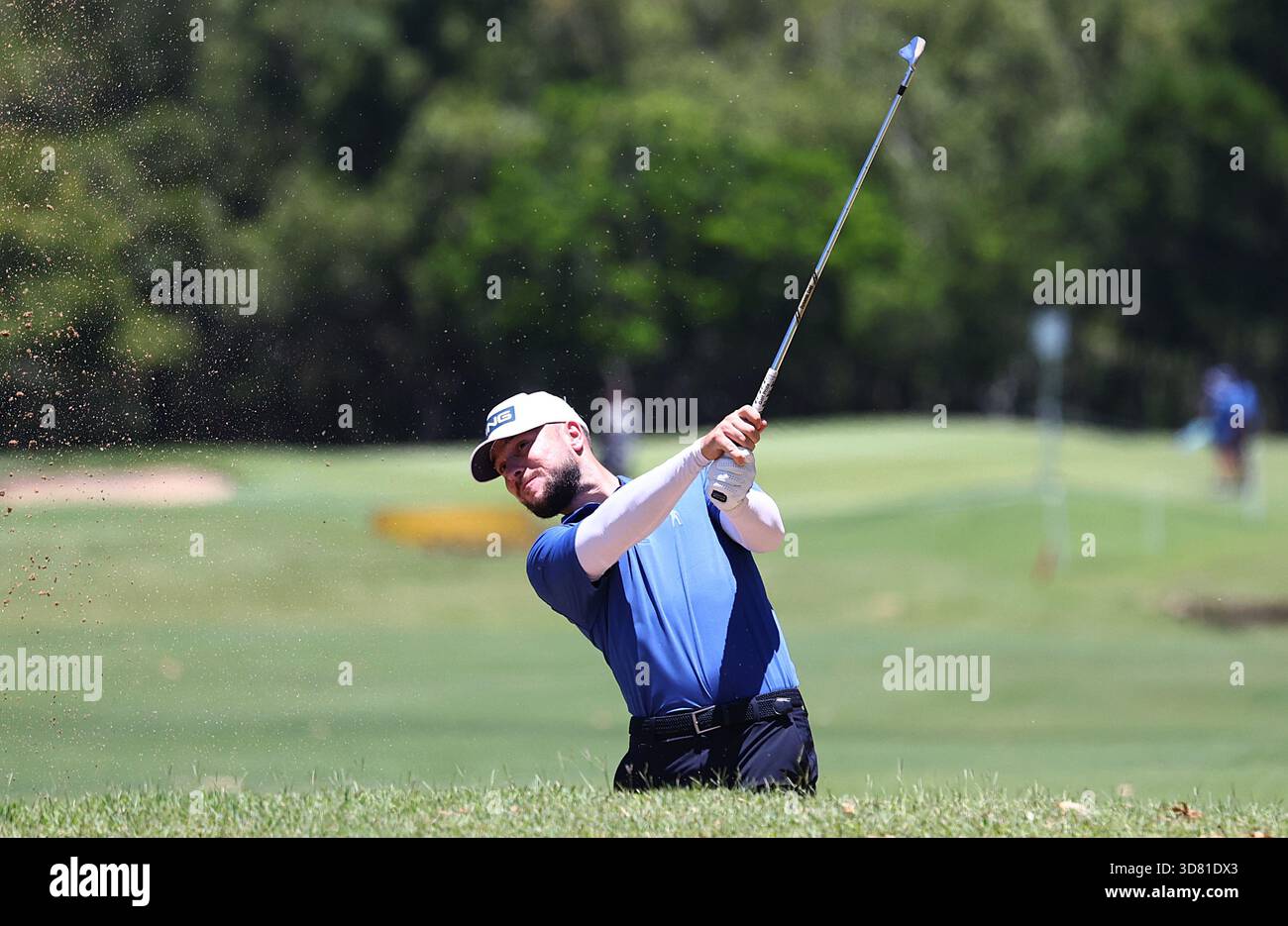 Rocco Repetto Taylor on the 9th hole during the 2nd Round of the ...