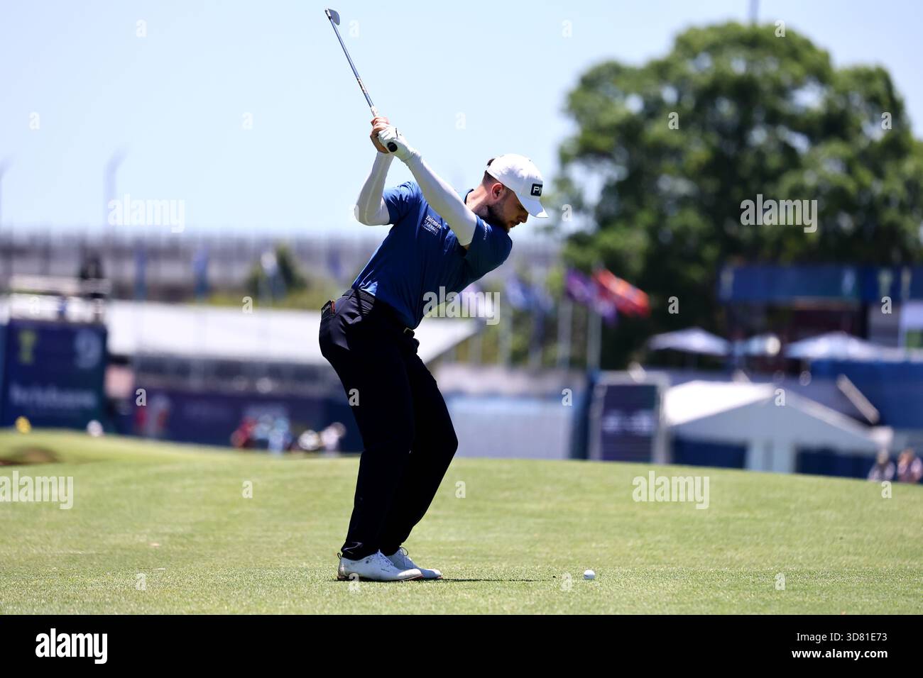 Rocco Repetto Taylor on the 9th hole during the 2nd Round of the ...