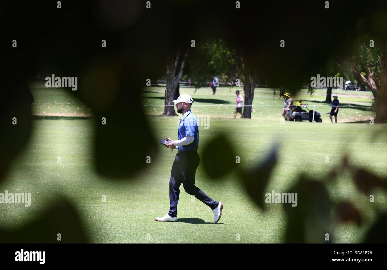 Rocco Repetto Taylor on the 9th hole during the 2nd Round of the ...