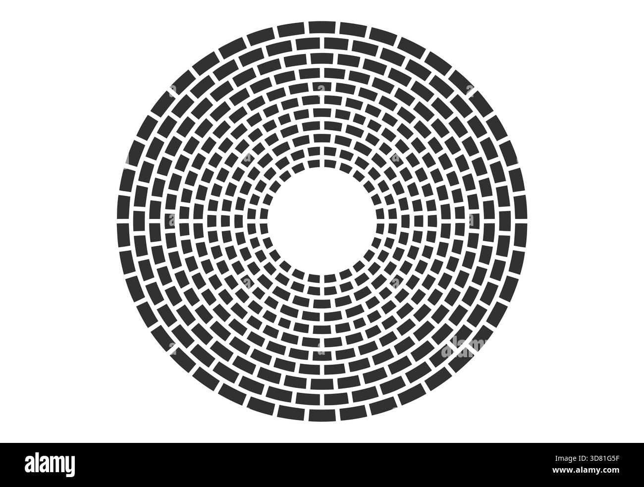 Repeating pattern circular texture Stock Vector Images - Alamy