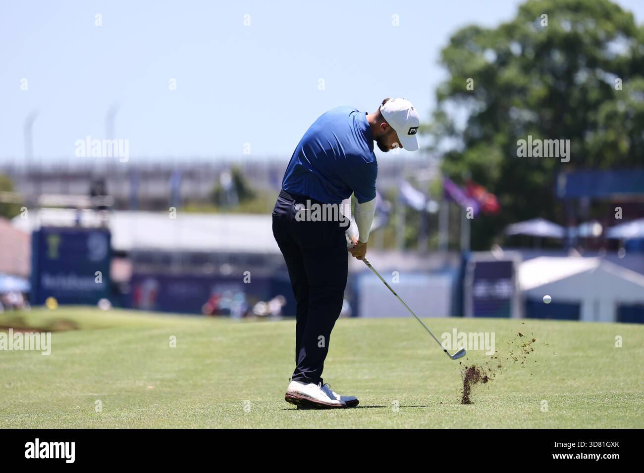 Rocco Repetto Taylor on the 9th hole during the 2nd Round of the ...