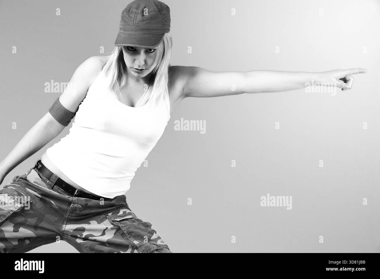 Girl elegance Black and White Stock Photos & Images - Alamy