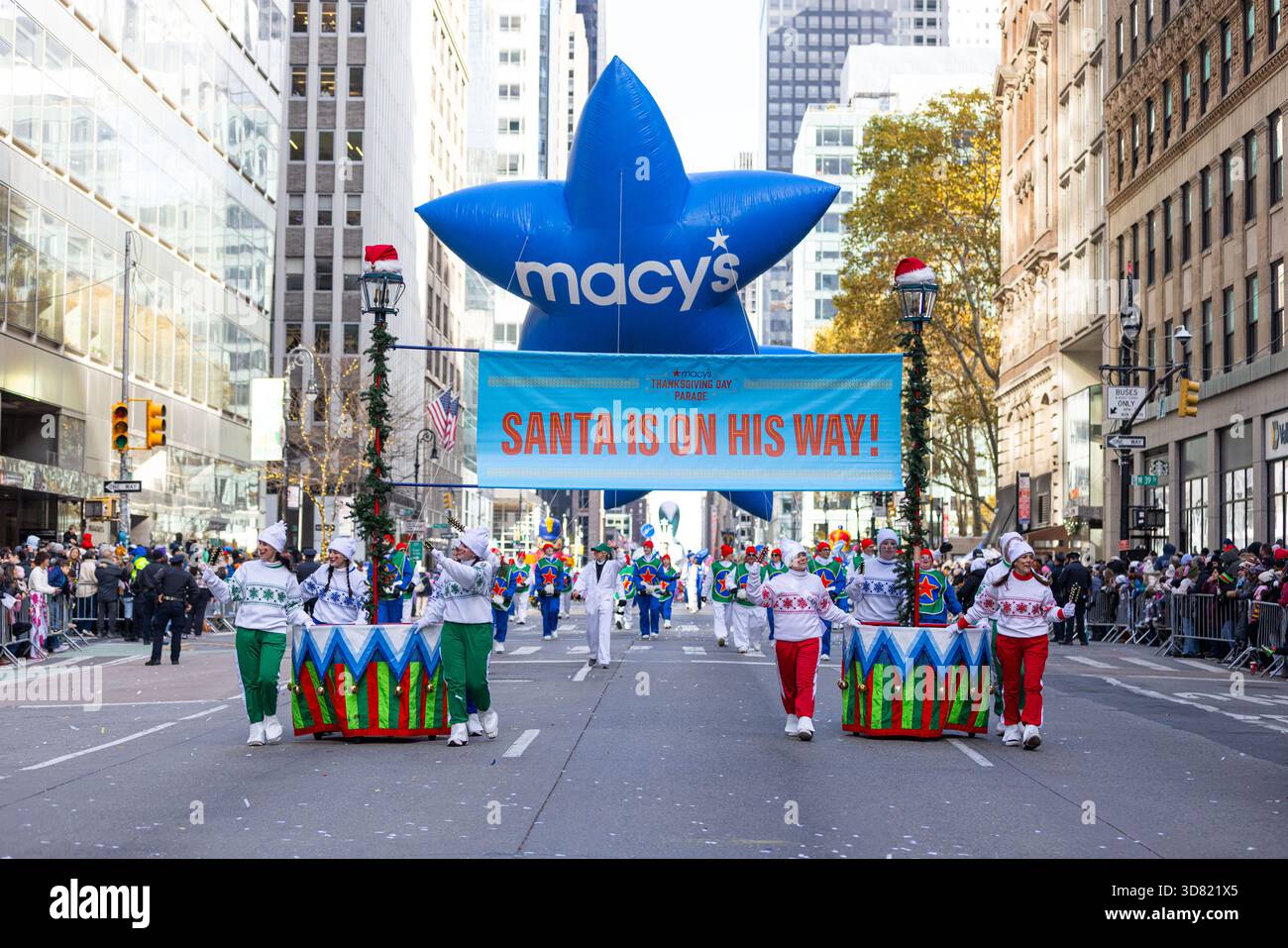 The 99th Annual Macy's Thanksgiving Day Parade took place in New York ...