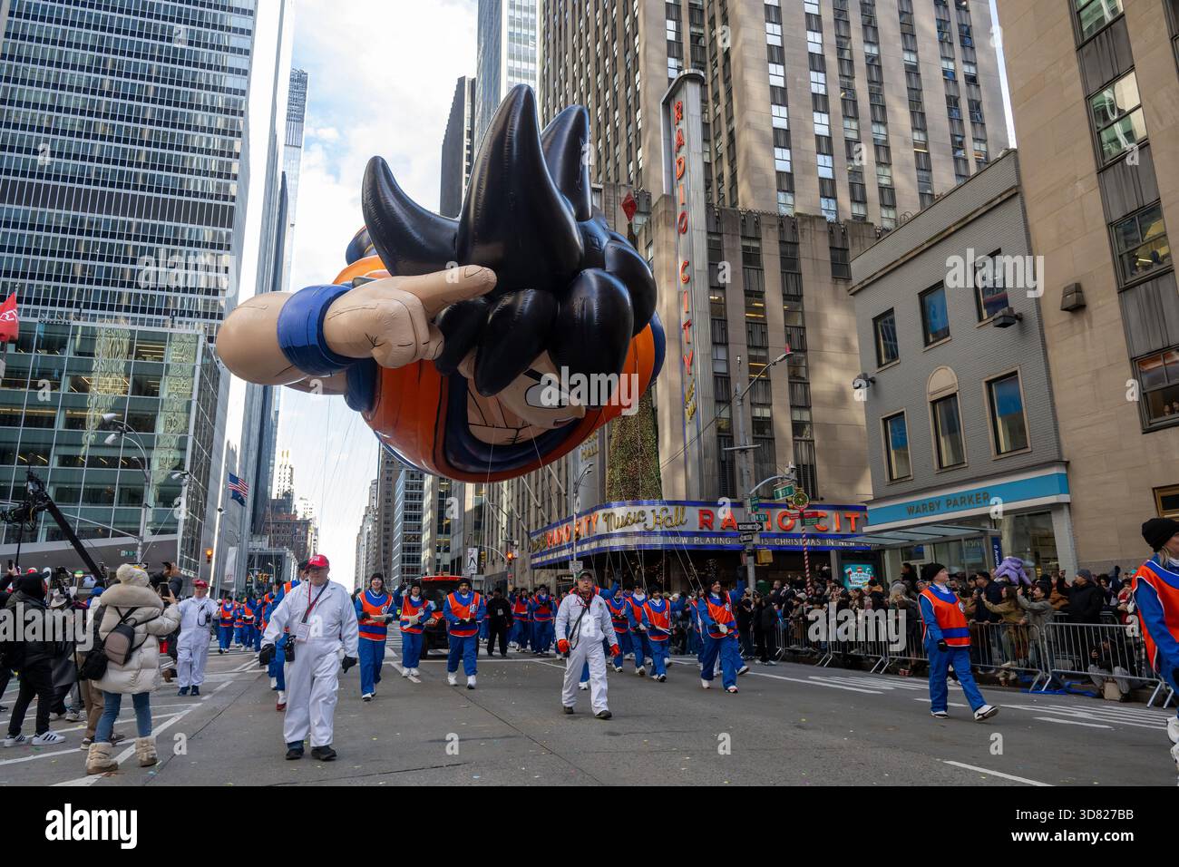 NEW YORK, NEW YORK - NOVEMBER 27: Dragon Ball/Toei Animation's Goku ...