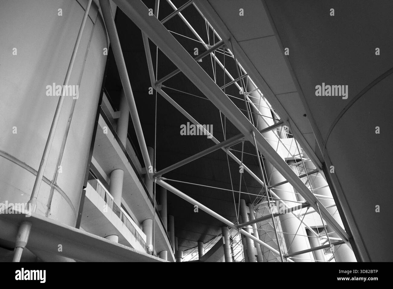 Interior of modern building with nobody Stock Photo - Alamy