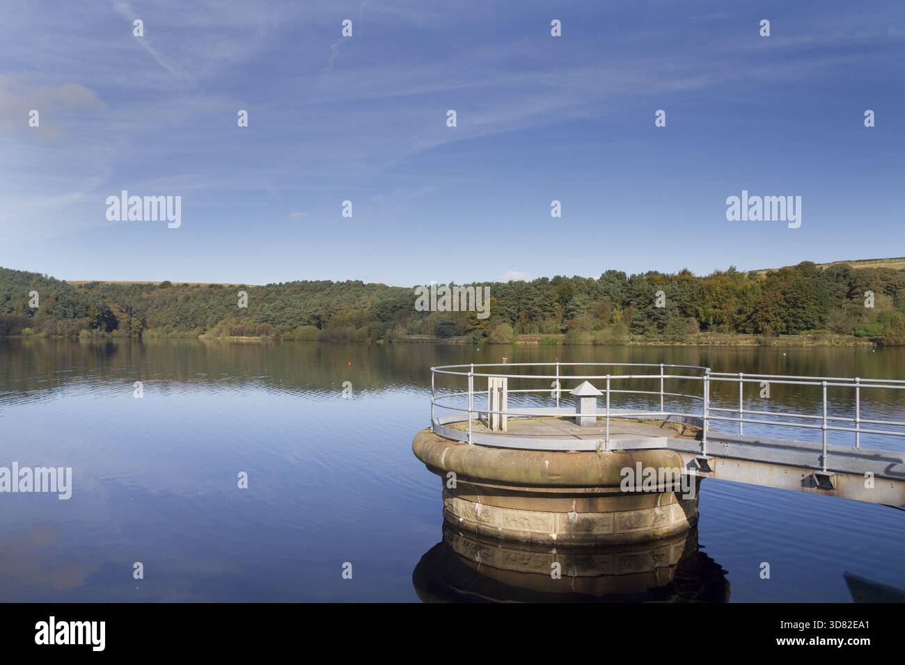 Ogden Water Reservoir Halifax west yorkshire uk Stock Photo - Alamy