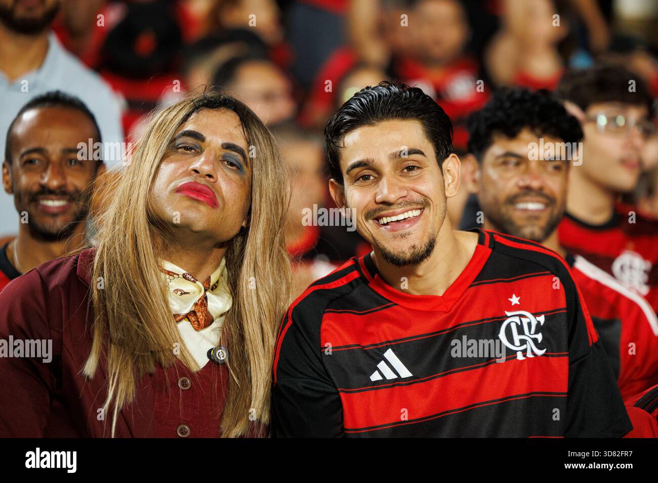 Rio de Janeiro, Brazil - November 01: CR Flamengo supporters having fun ...