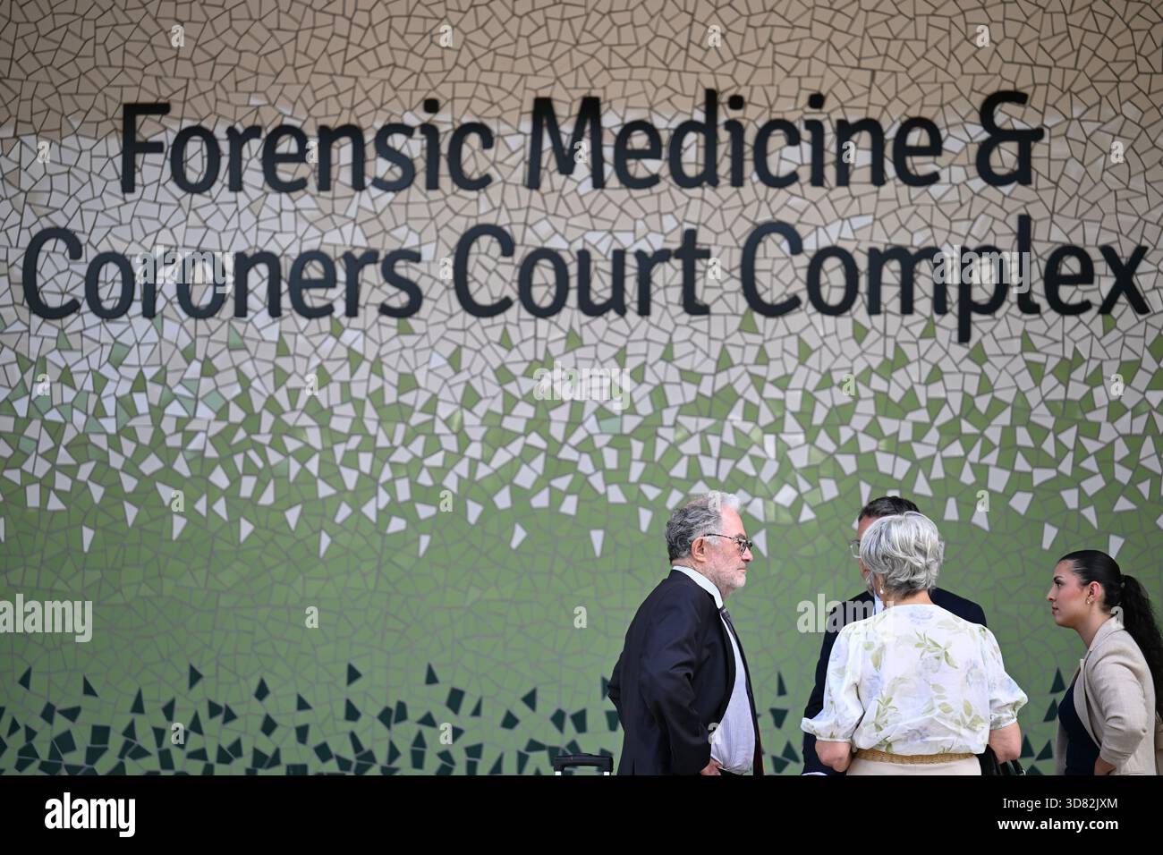 Lawyer Mark Lynch (left), representing Dr. Andrea Boros-Lavack leaves ...