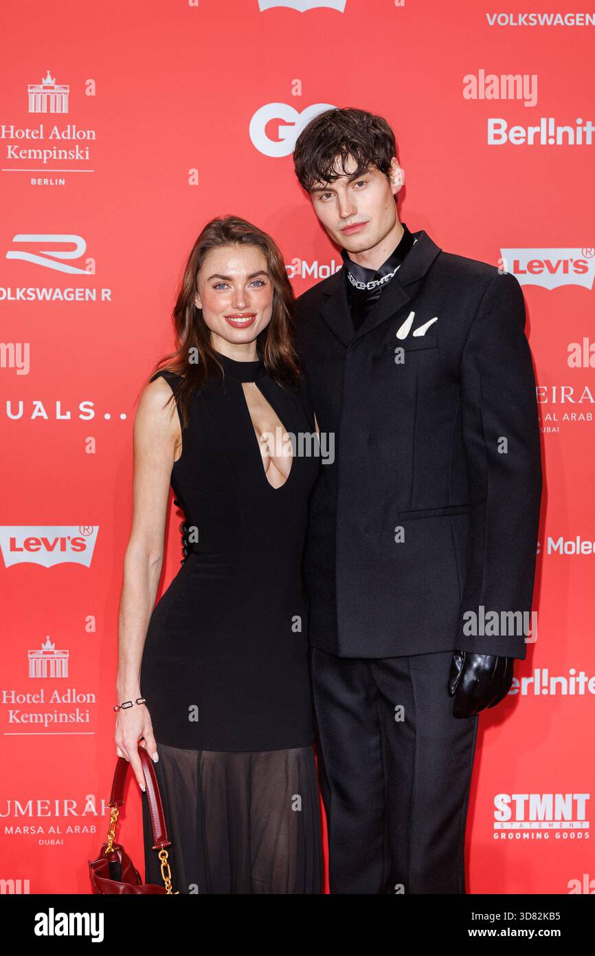 Charleen Weiss and Moritz Hau at the 27th GQ Men of the Year Award at ...