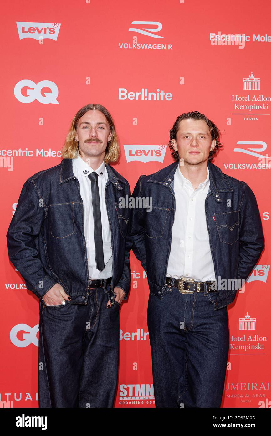 Jackson Irvine and Fabian Reese at the 27th GQ Men of the Year Award at ...