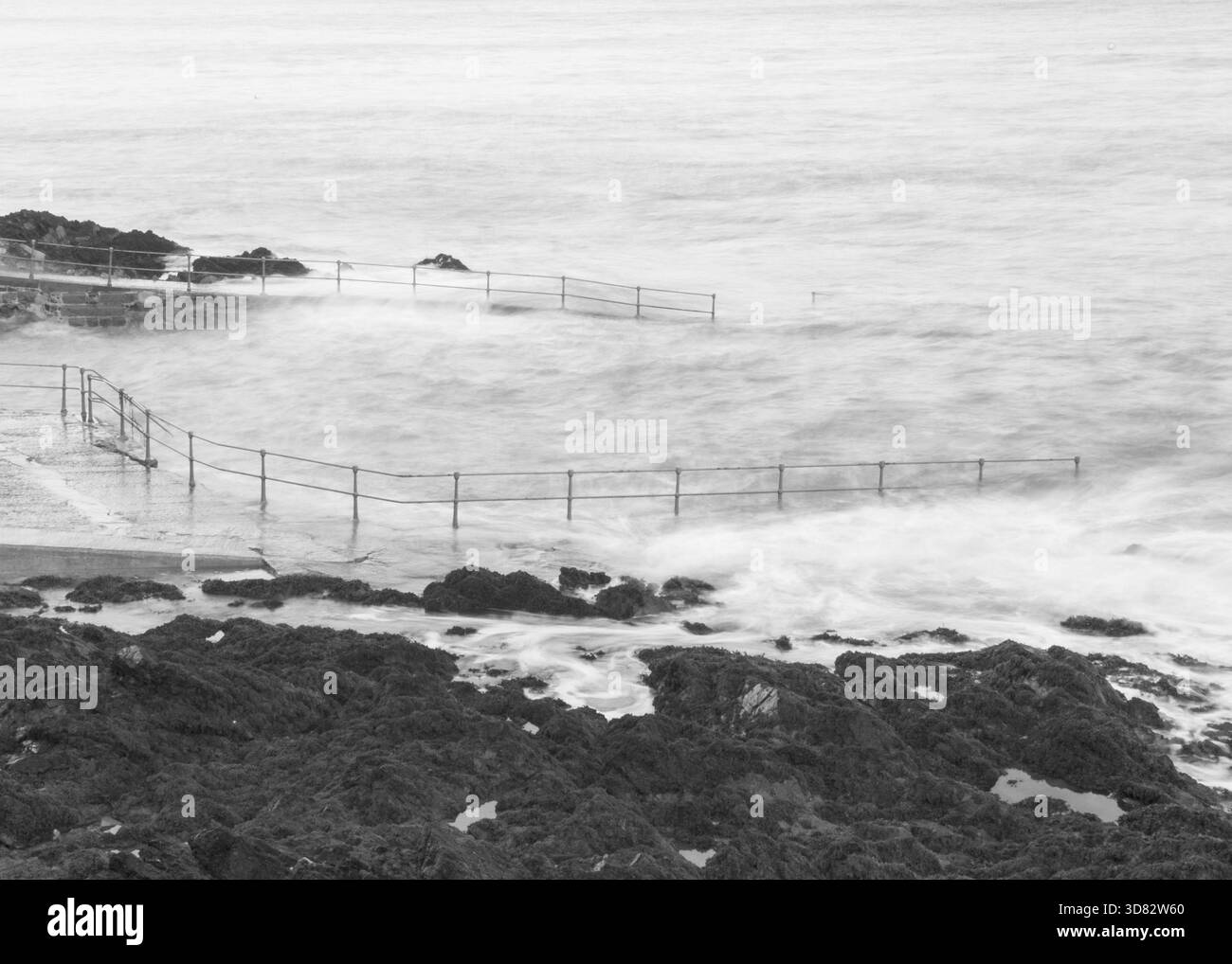 One natural pool in Black and White Stock Photos & Images - Alamy