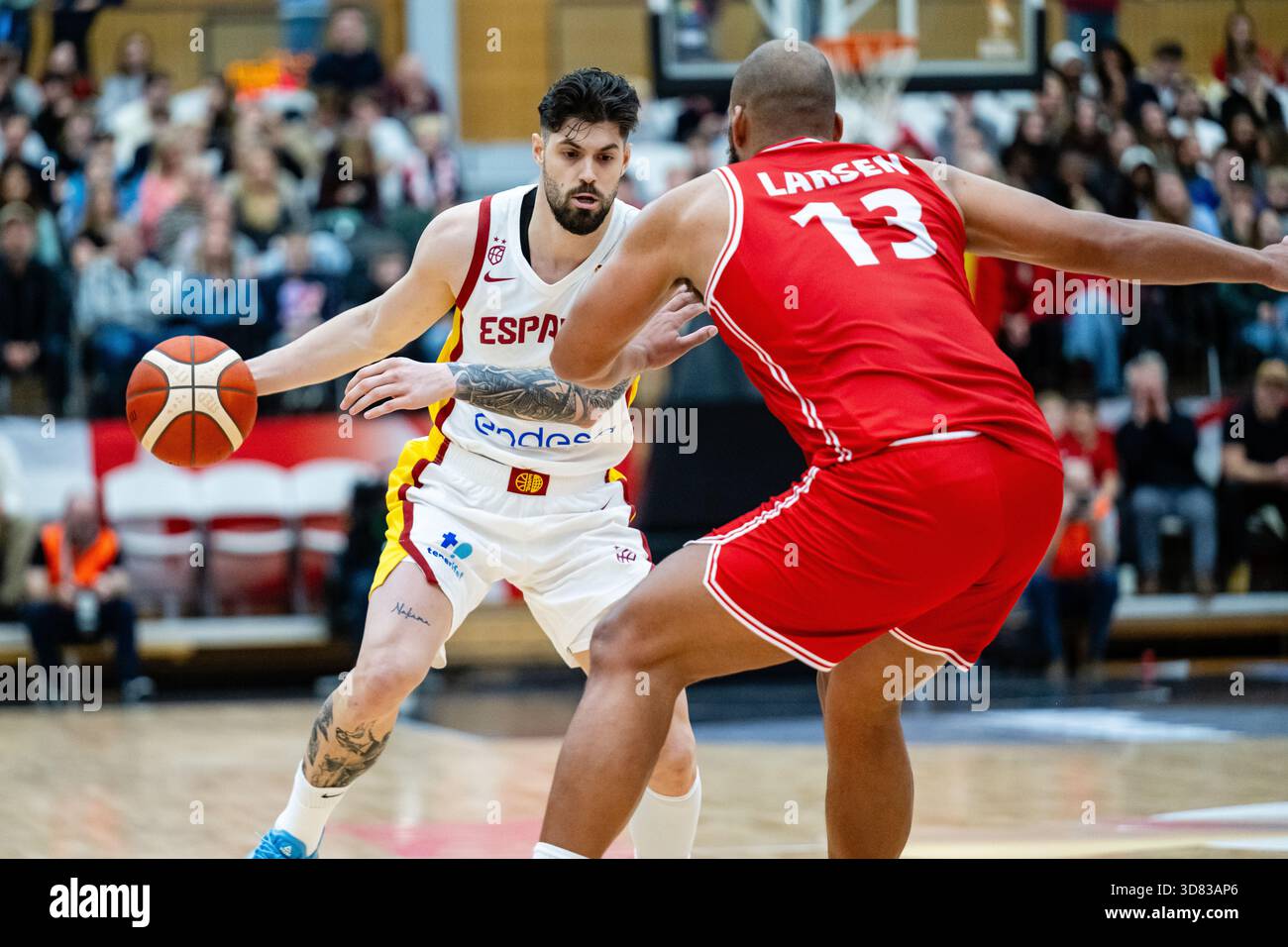 Farum, Denmark. 27th, November 2025. Santi Yusta of Spain seen during ...