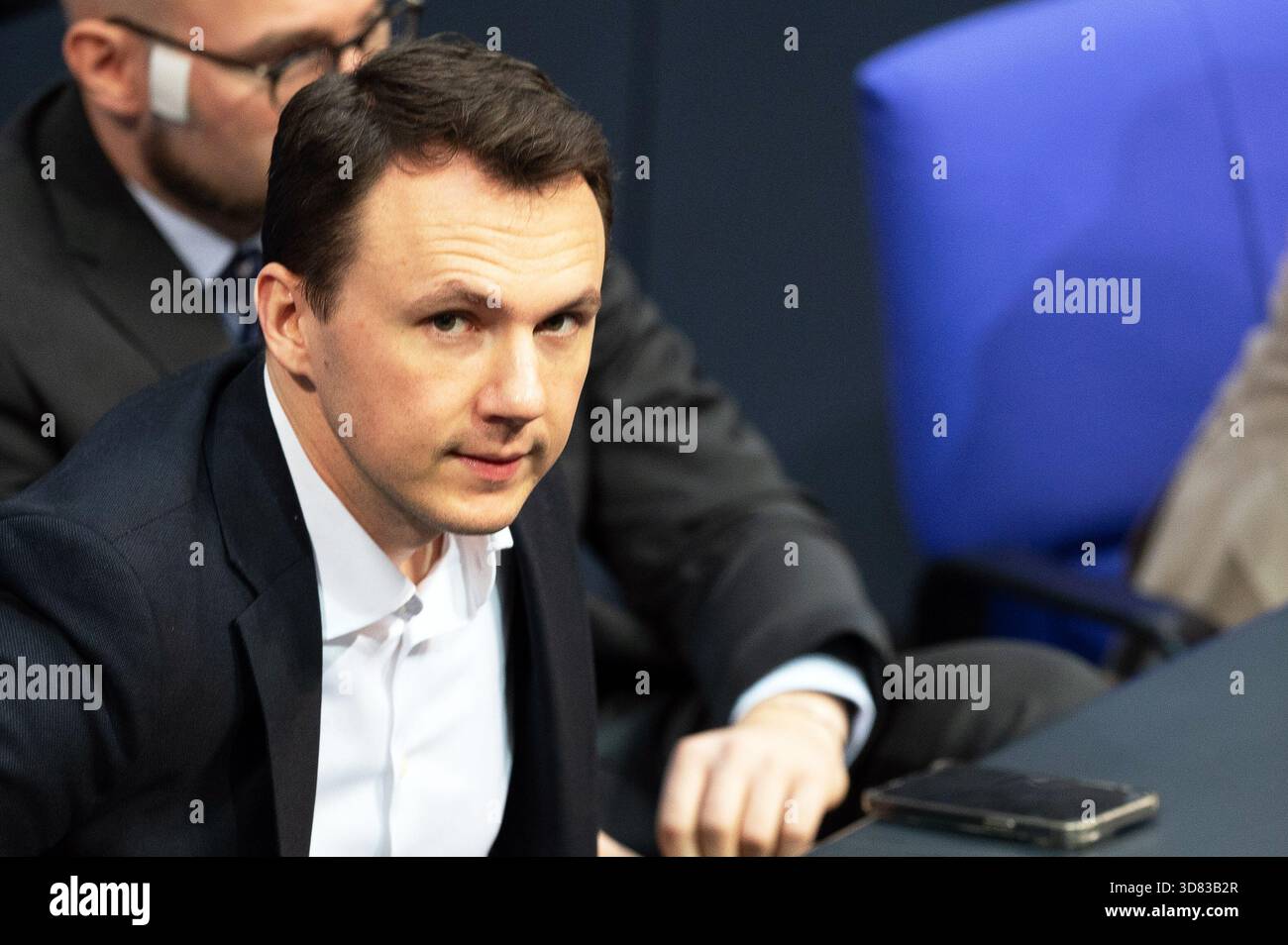 dpatop - 28 November 2025, Berlin: Pascal Reddig (CDU), Chairman of the ...