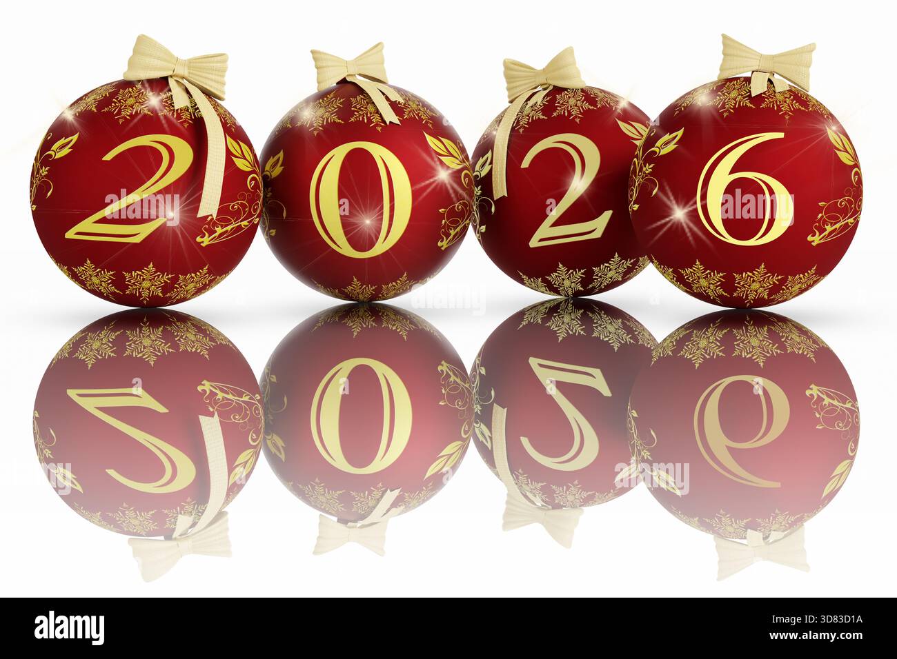 3d 2026 future year concept Cut Out Stock Images & Pictures - Alamy