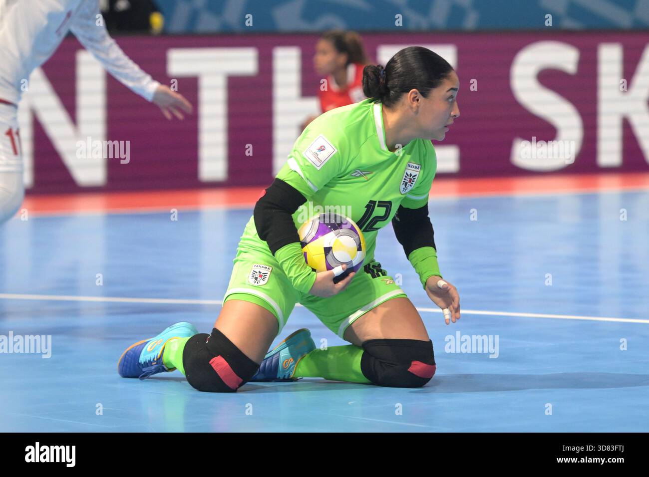 Mariam Antonia Sanjur of Panama Women Futsal team seen in action during ...