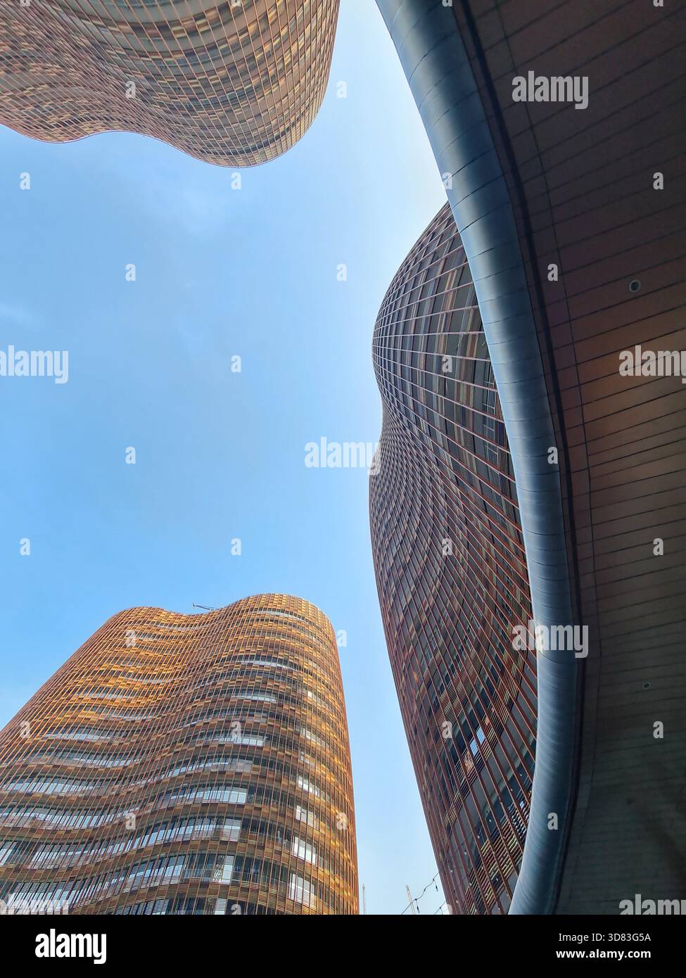 Modern architecture highlighting curved hi-res stock photography and ...