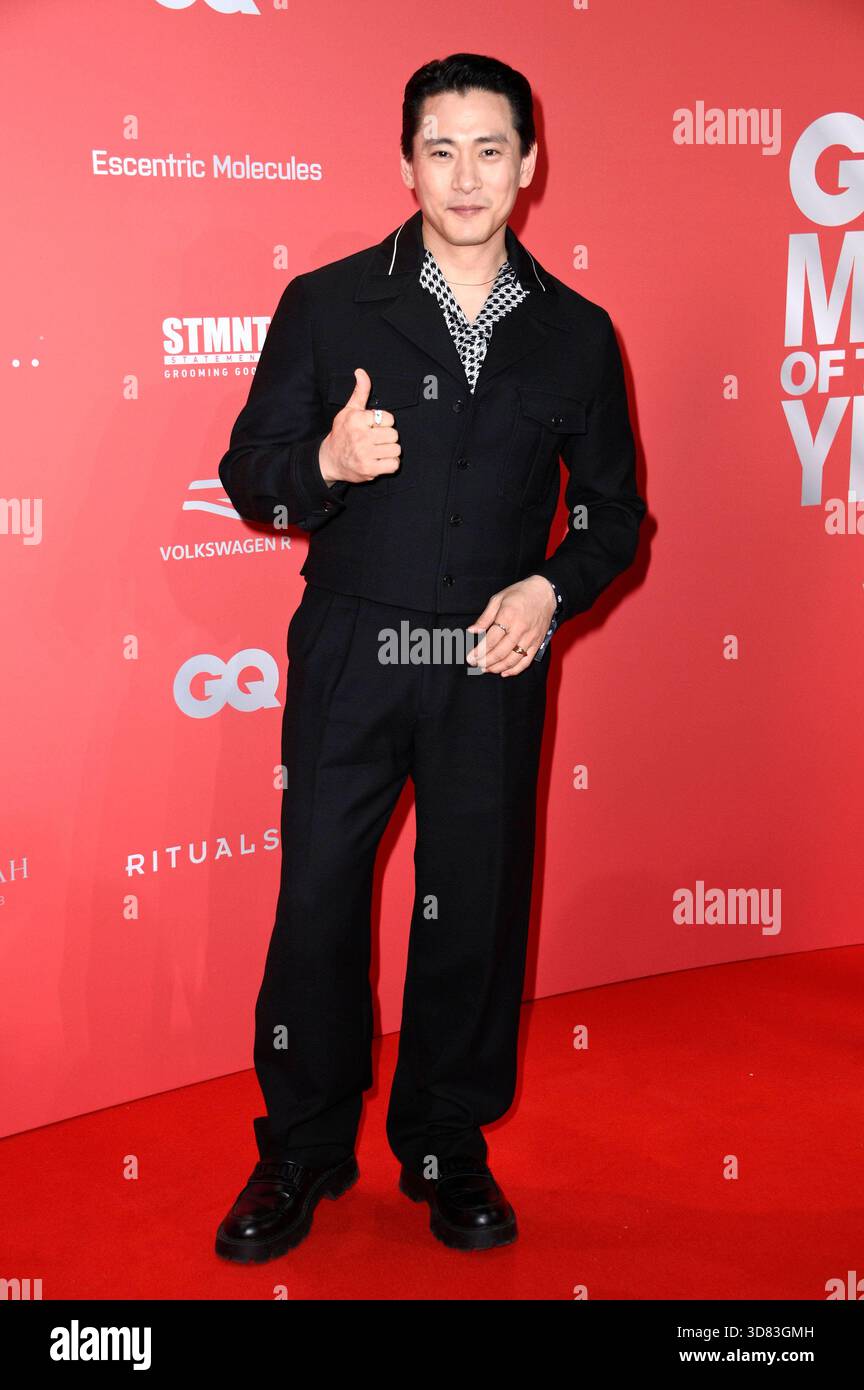 Teo Yoo bei der 27. Verleihung der GQ Men of the Year Awards 2025 im Metropol. Berlin, 27.11. ...