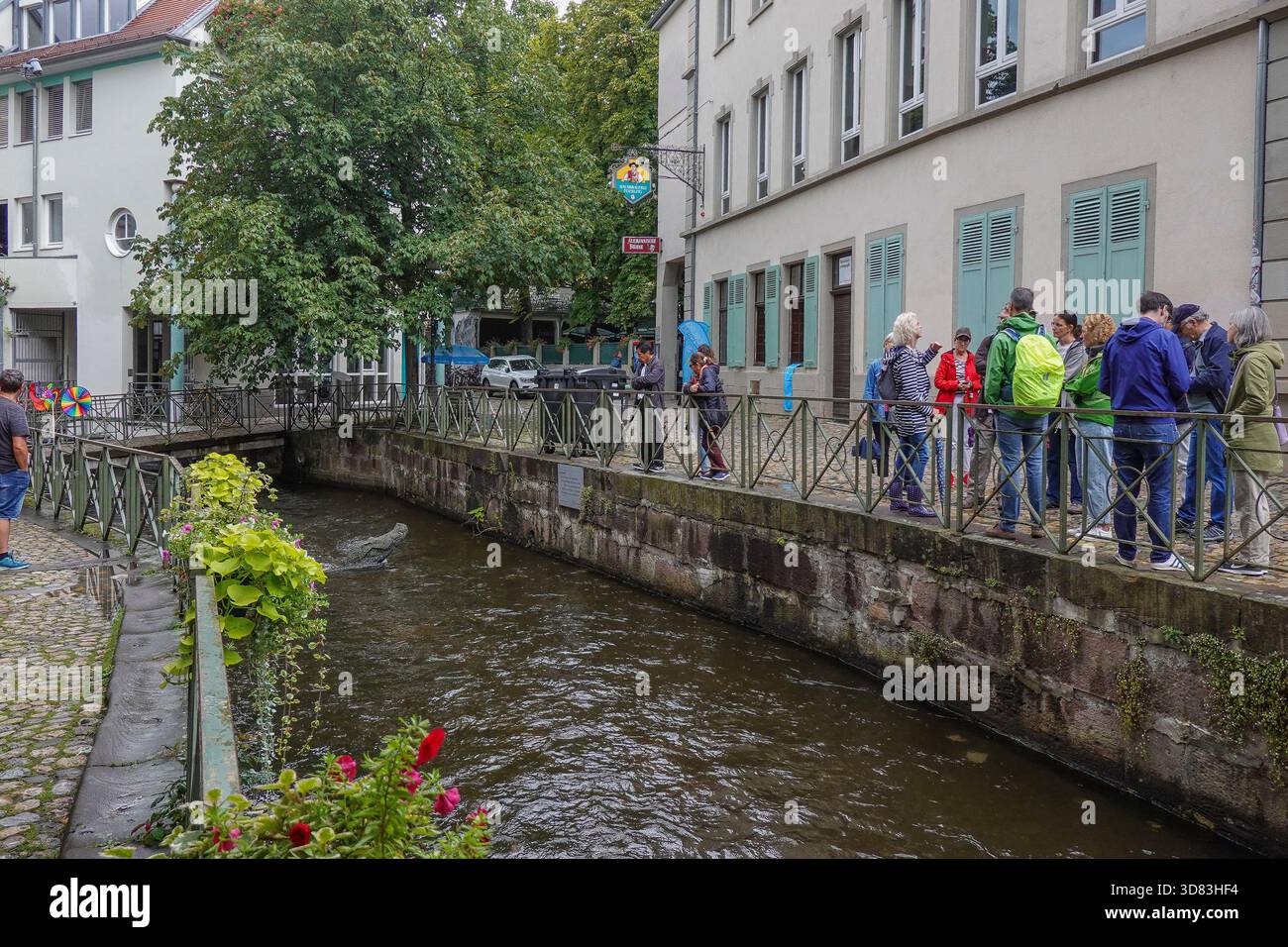 Germany, Freiburg, Old Town with Freiburg Baechle canal Photo © Fabio ...