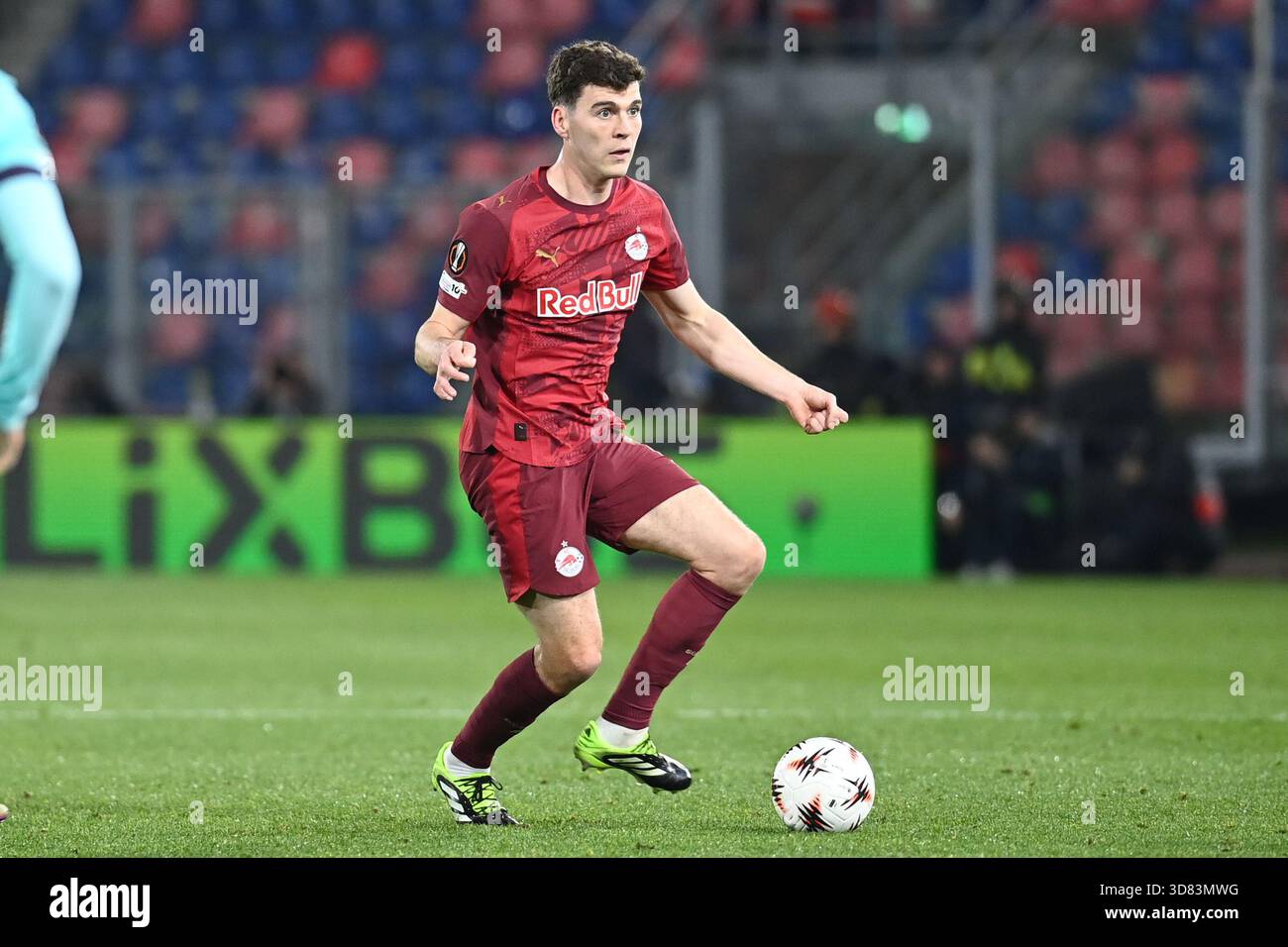 Jacob Rasmussen (Fc Salzburg) in action during Bologna FC vs FC ...