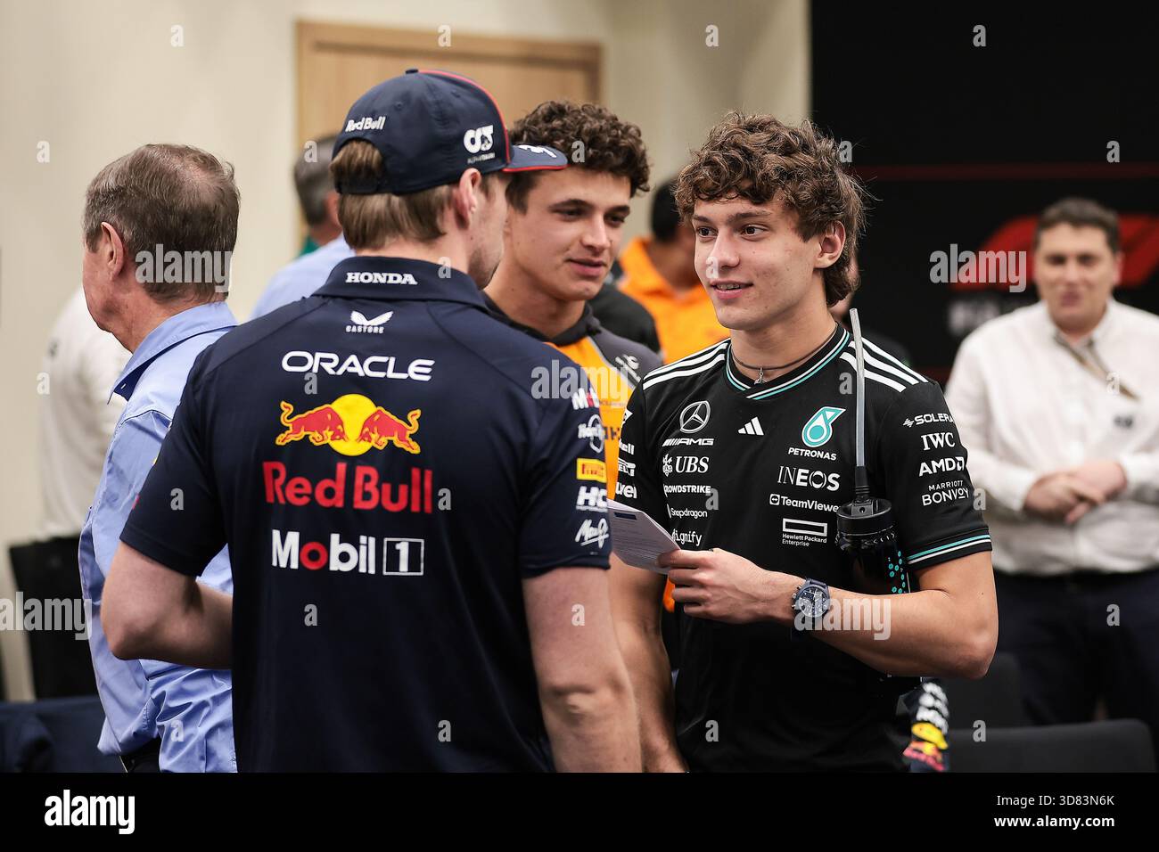 KIMI ANTONELLI Andrea (ita), Mercedes AMG F1 Team W16, portrait and ...
