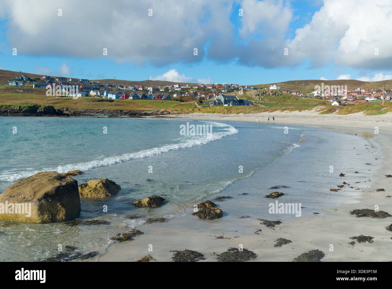 Beach at Sound, Lerwick, Shetland Stock Photo - Alamy