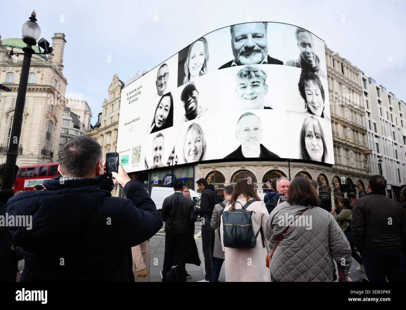 EDITORIAL USE ONLY Retail Trust Campaigners unveil the Retail Trust's ...