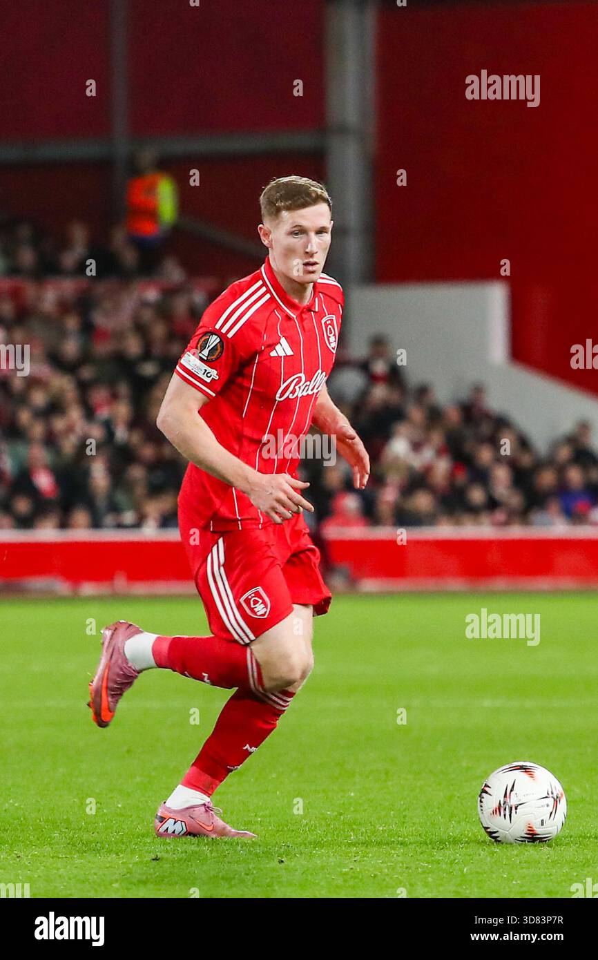 Elliot Anderson Of Nottingham Forest during the Nottingham Forest v ...