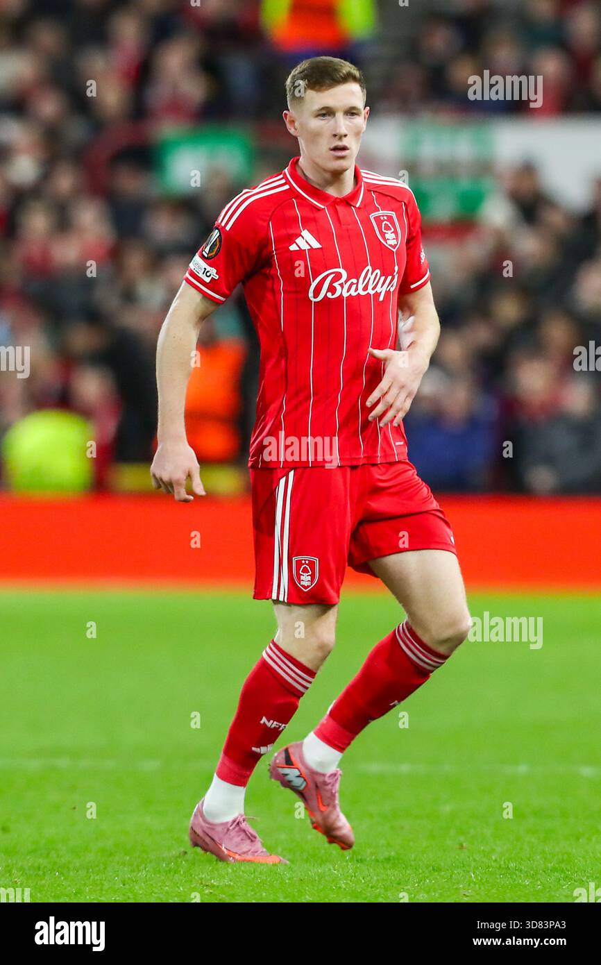 Elliot Anderson Of Nottingham Forest during the Nottingham Forest v ...